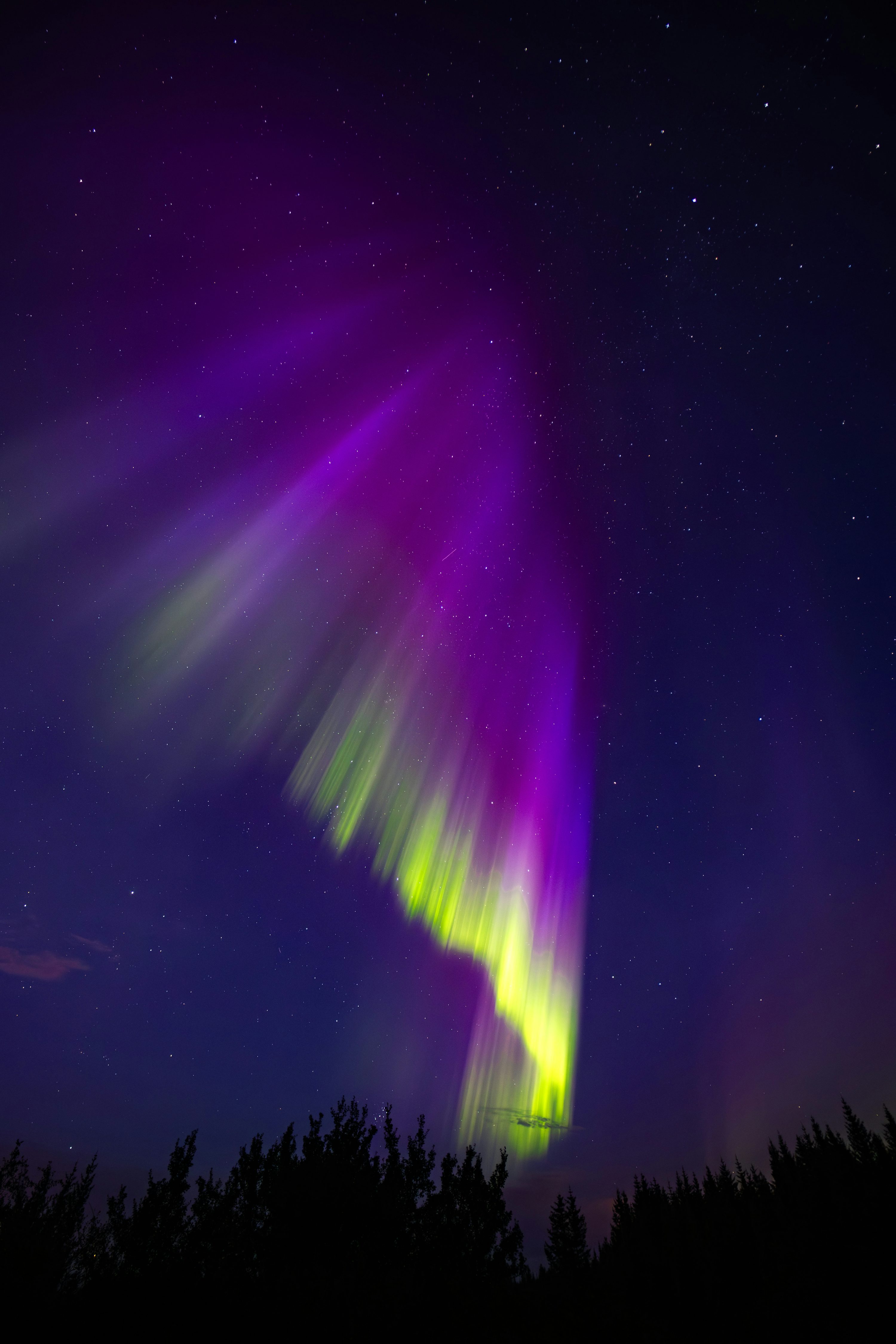 Purple Aurora Wallpapers - Wallpaper Cave