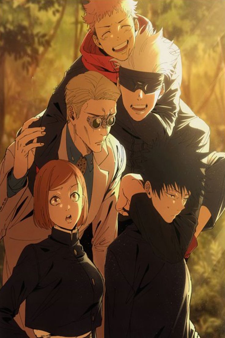 Jujutsu Kaisen Group Wallpapers - Wallpaper Cave