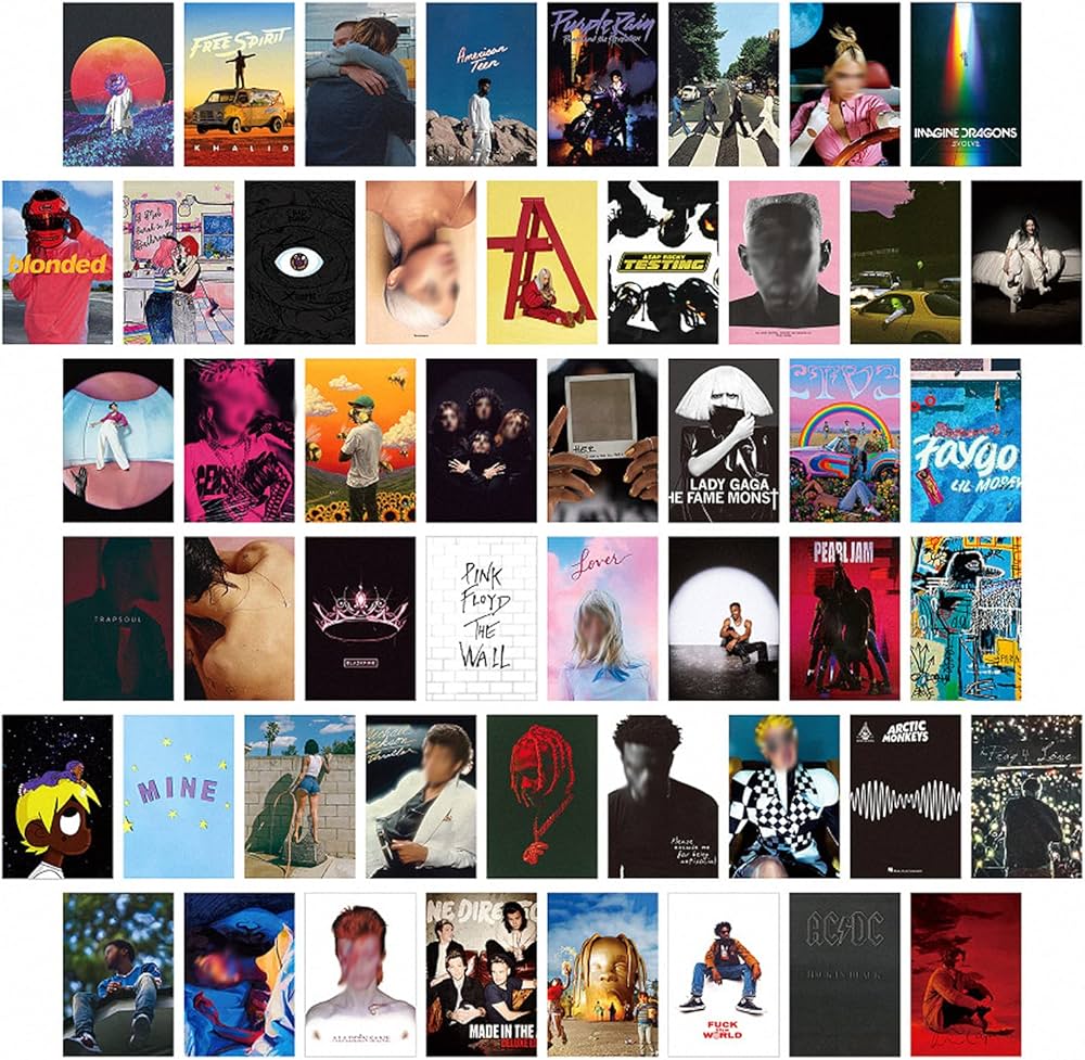 Album Covers Collage Wallpapers - Wallpaper Cave