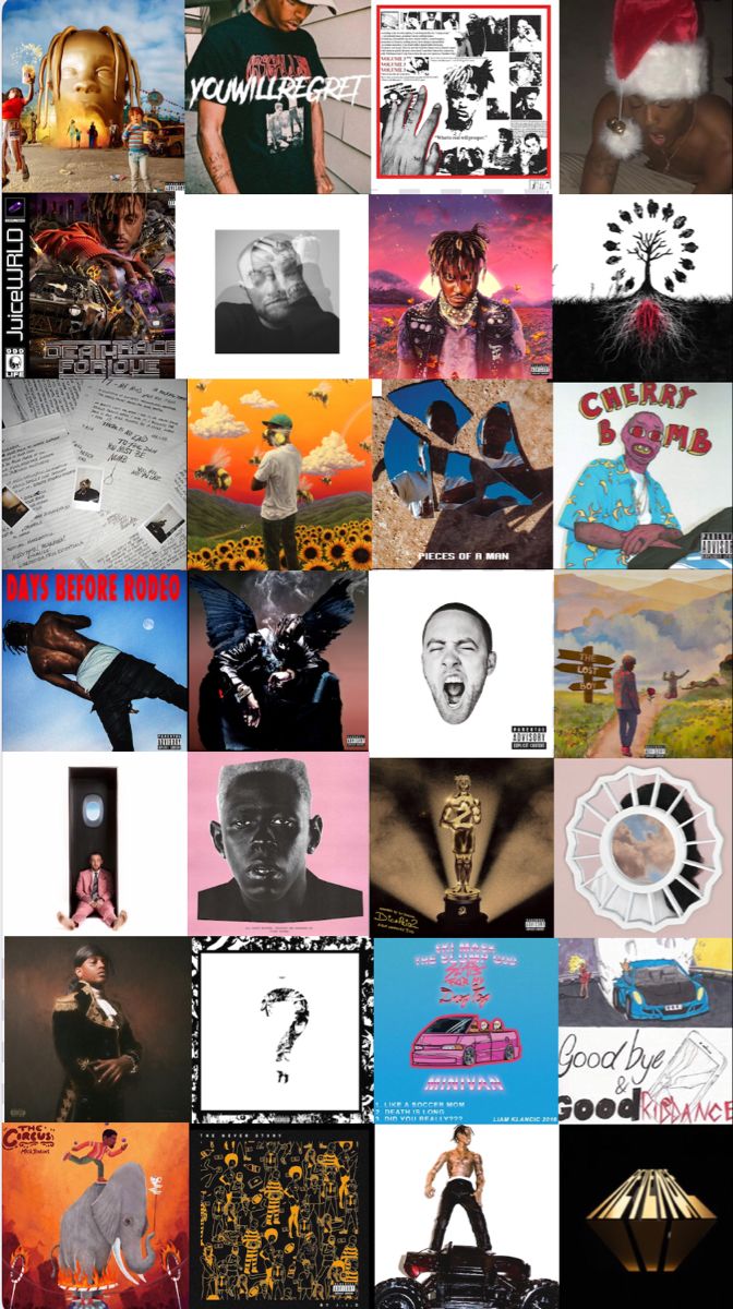 Album Covers Collage Wallpapers - Wallpaper Cave