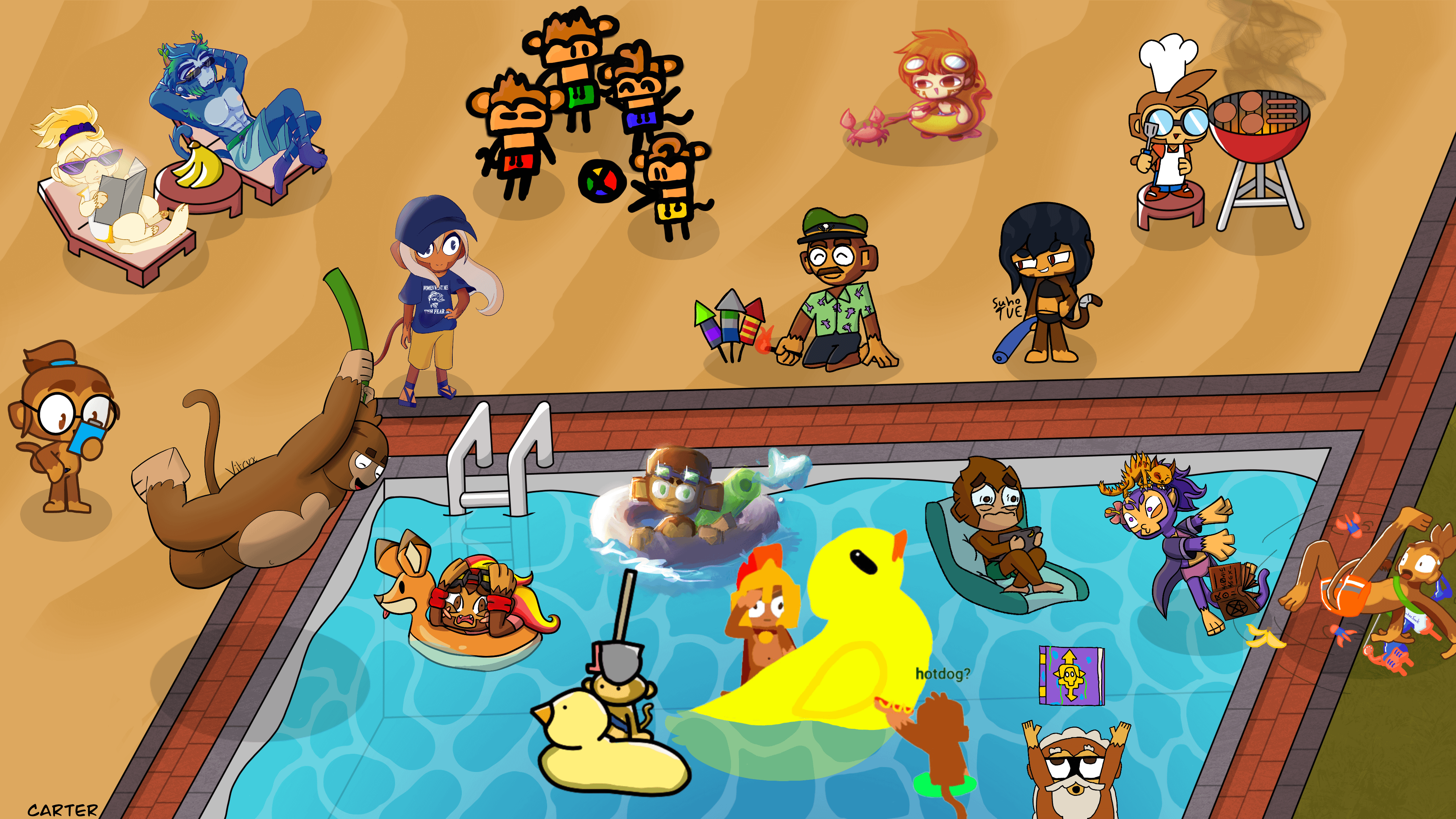 Party Ben Bloons Td 6 Wallpapers - Wallpaper Cave