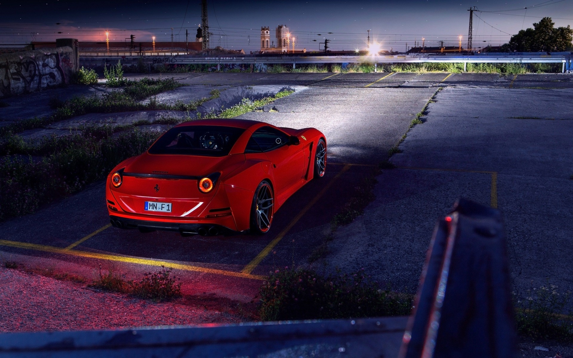 Ferrari Night Wallpapers - Wallpaper Cave