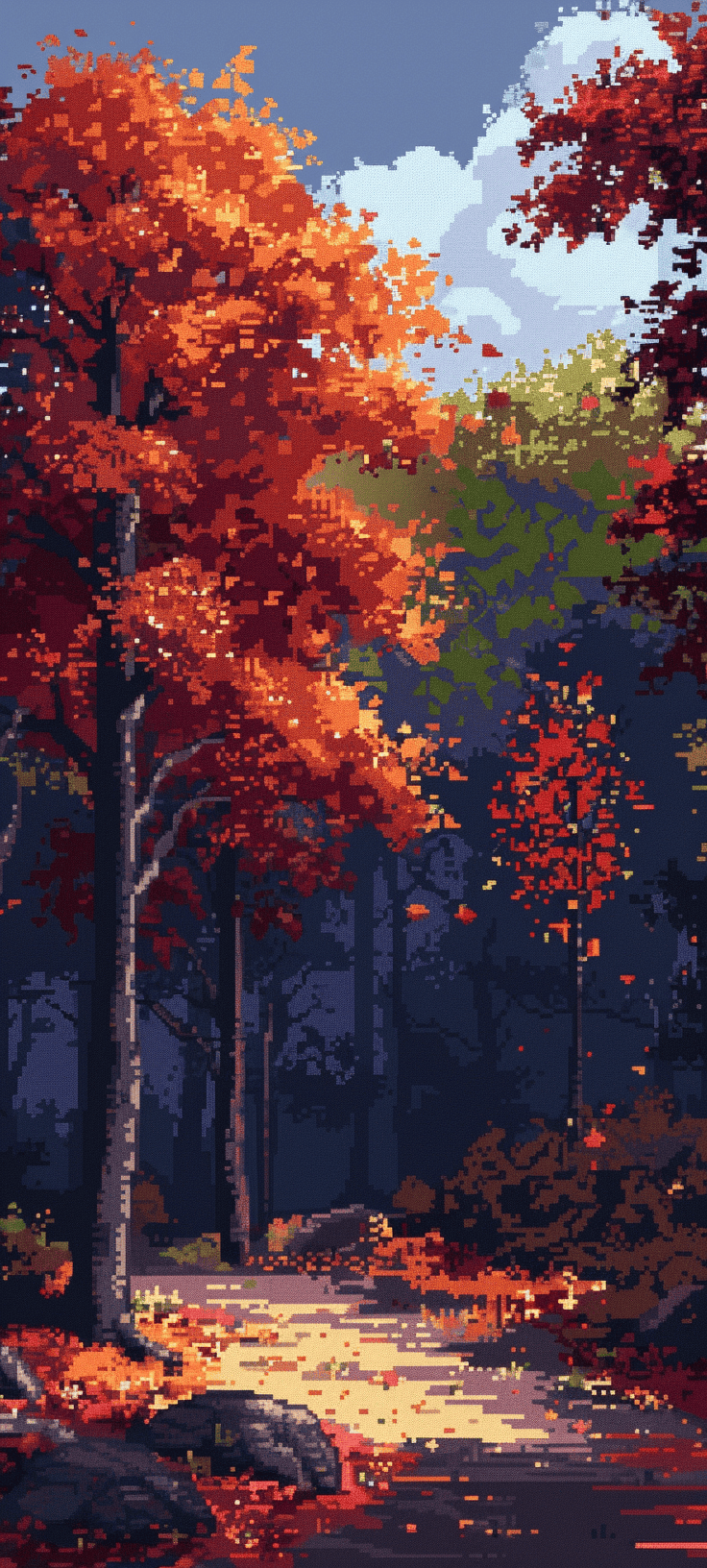 Autumn Pixel Art Phone Wallpapers - Wallpaper Cave