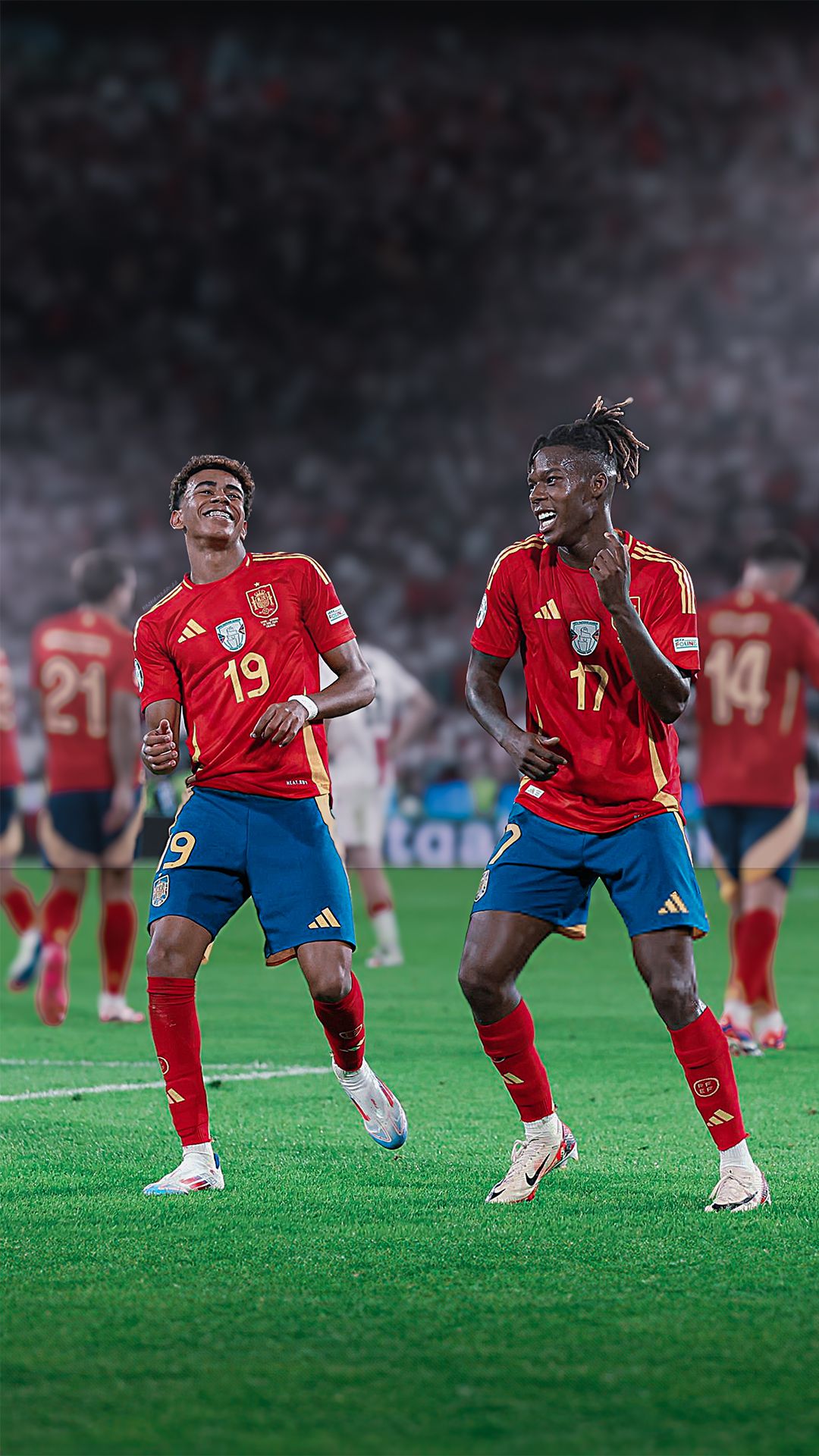 Lamine Yamal And Nico Williams Wallpapers - Wallpaper Cave