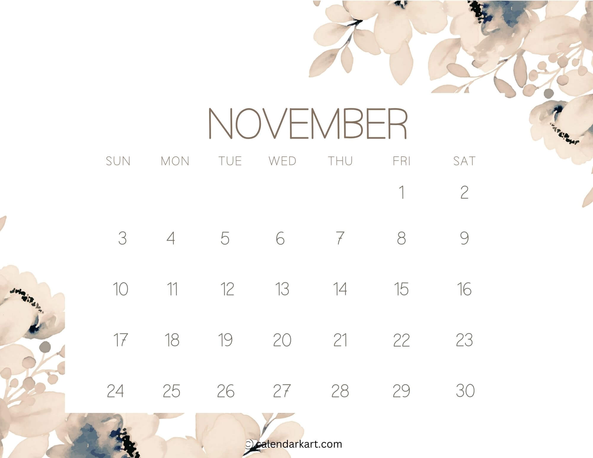 November 2024 Calendar Wallpapers - Wallpaper Cave