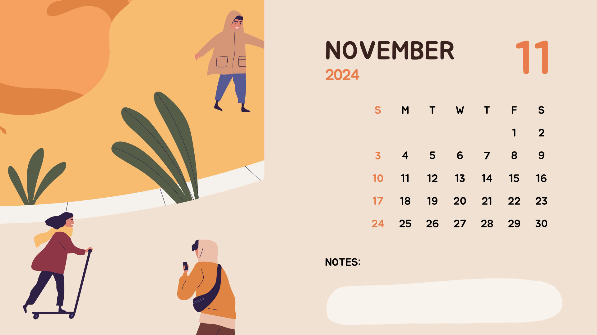 November 2024 Calendar Wallpapers - Wallpaper Cave