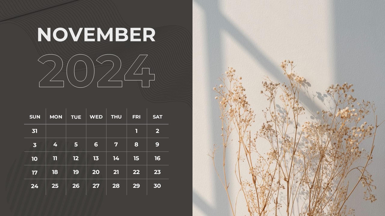 November 2024 Calendar Wallpapers - Wallpaper Cave