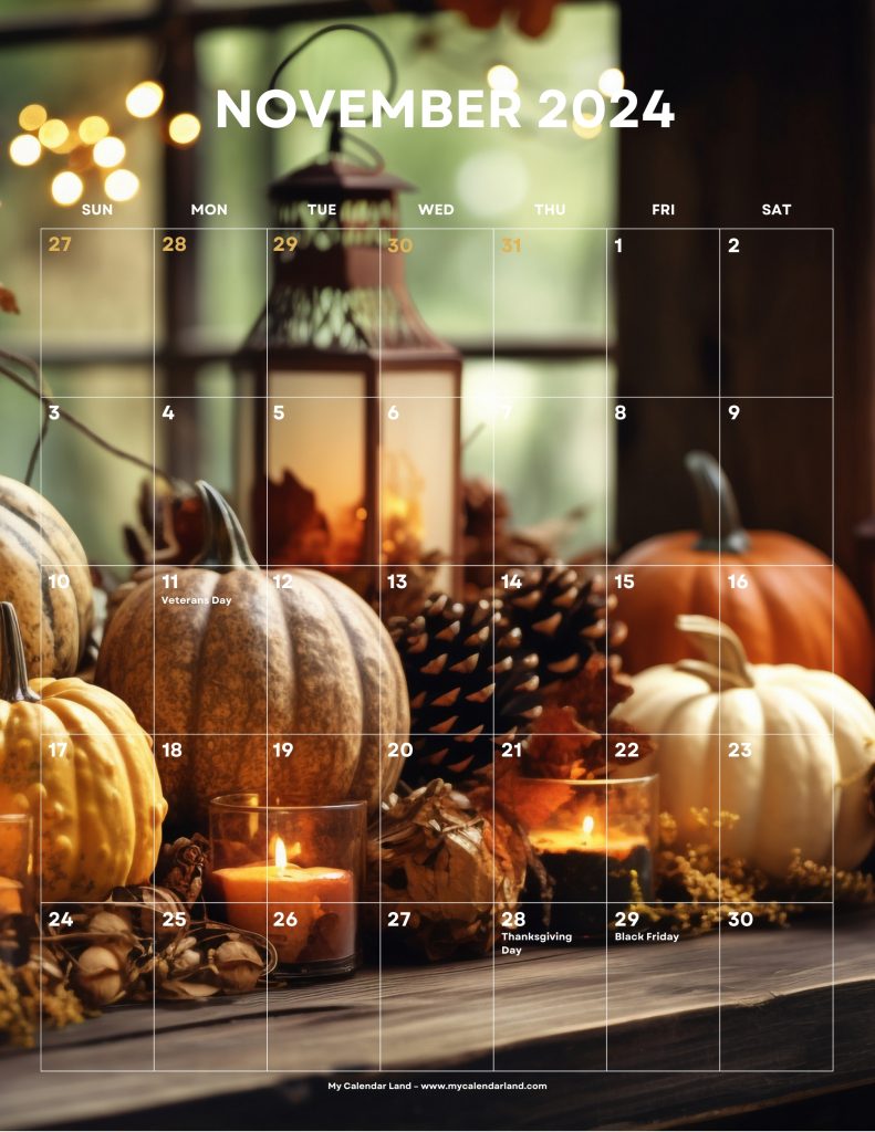 November 2024 Calendar Wallpapers - Wallpaper Cave