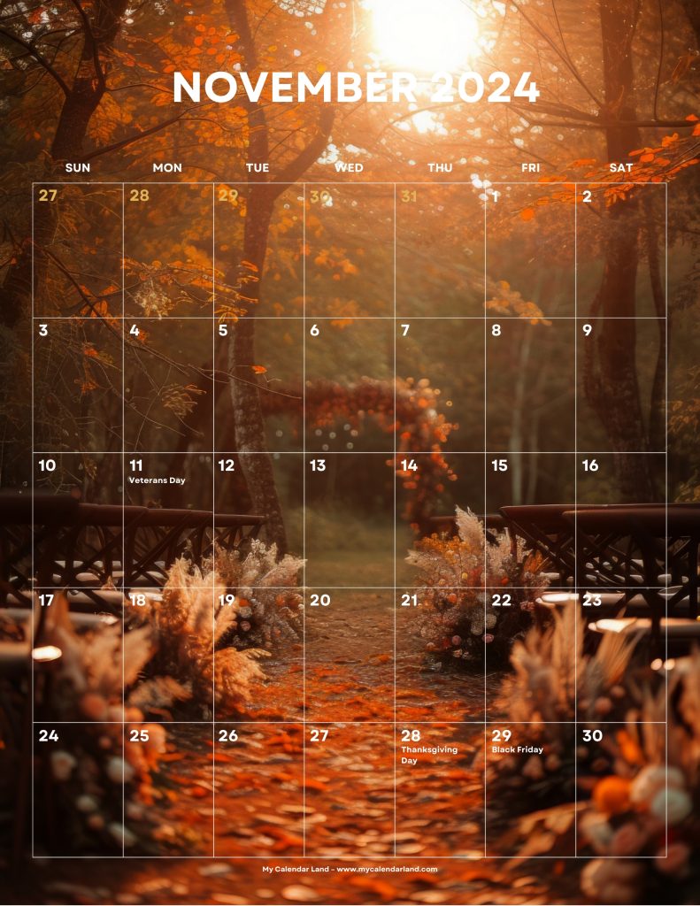 November 2024 Calendar Wallpapers - Wallpaper Cave