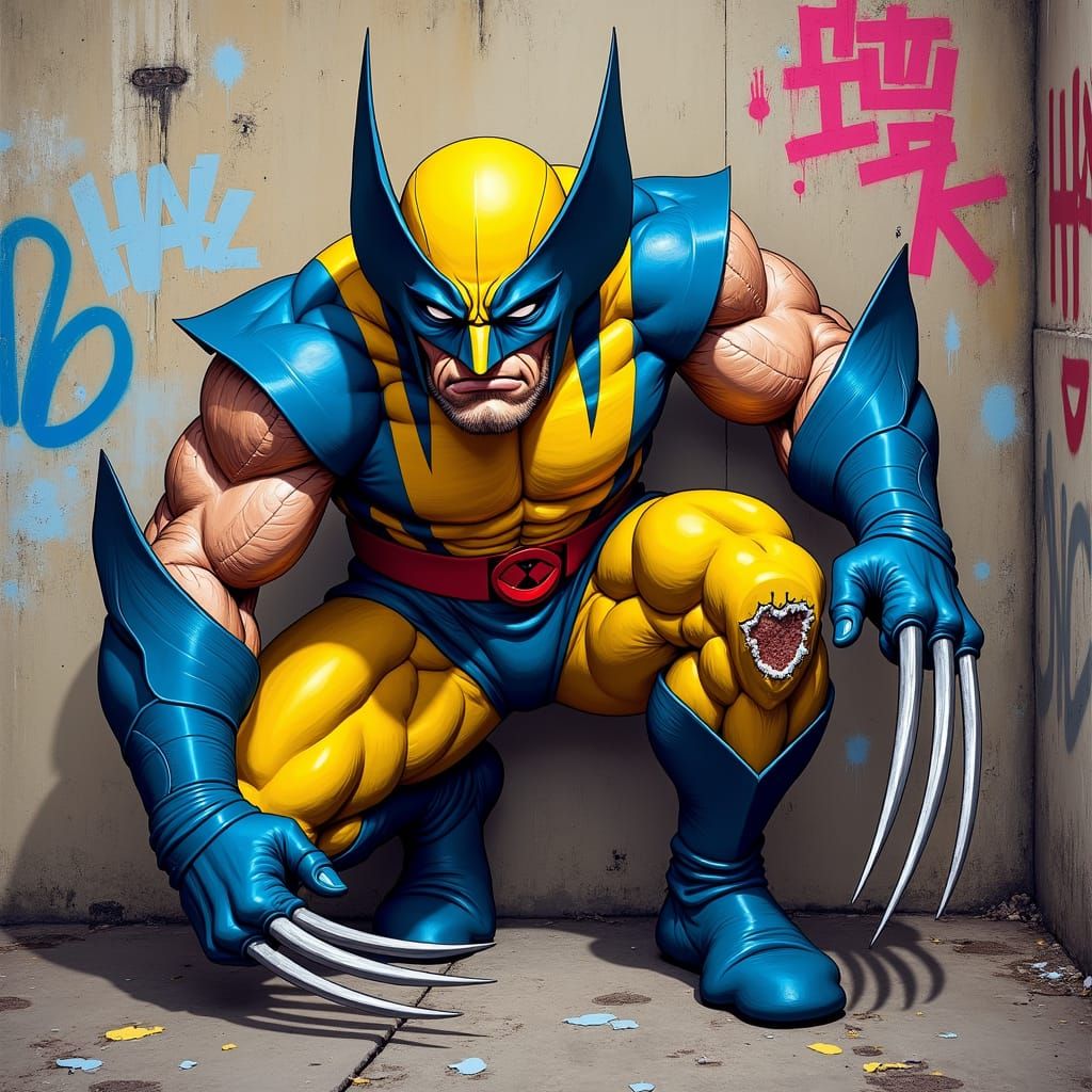 Wolverine Yellow And Blue Suit Wallpapers - Wallpaper Cave