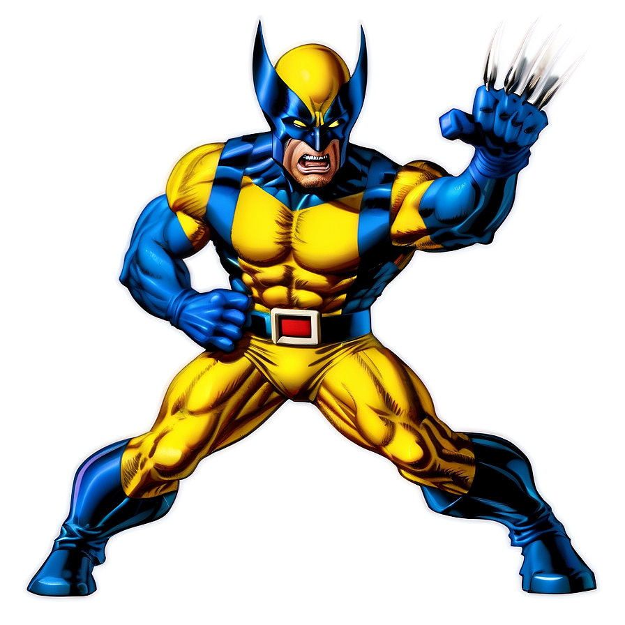 Wolverine Yellow And Blue Suit Wallpapers - Wallpaper Cave