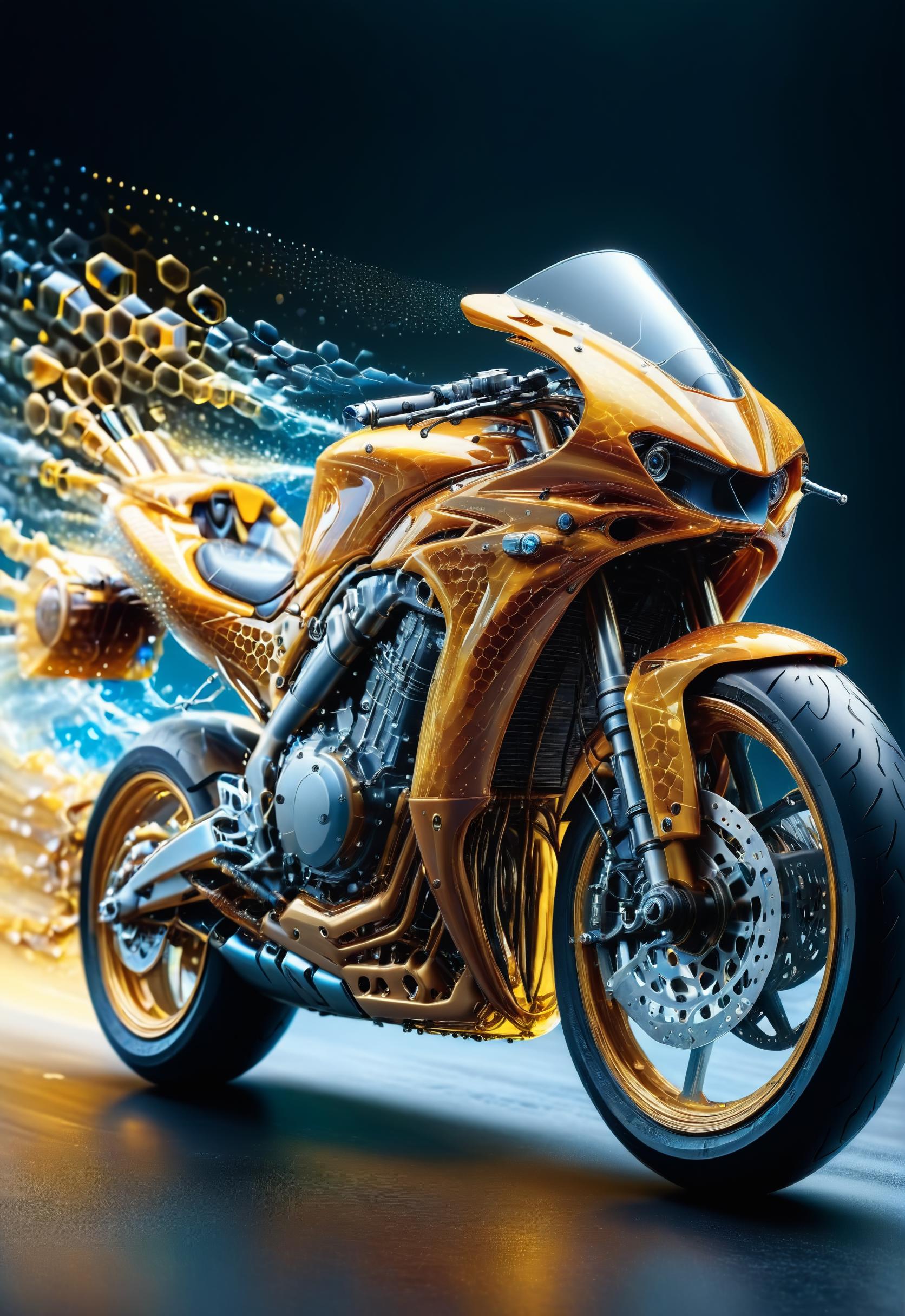 Gold Motorcycle Wallpapers - Wallpaper Cave