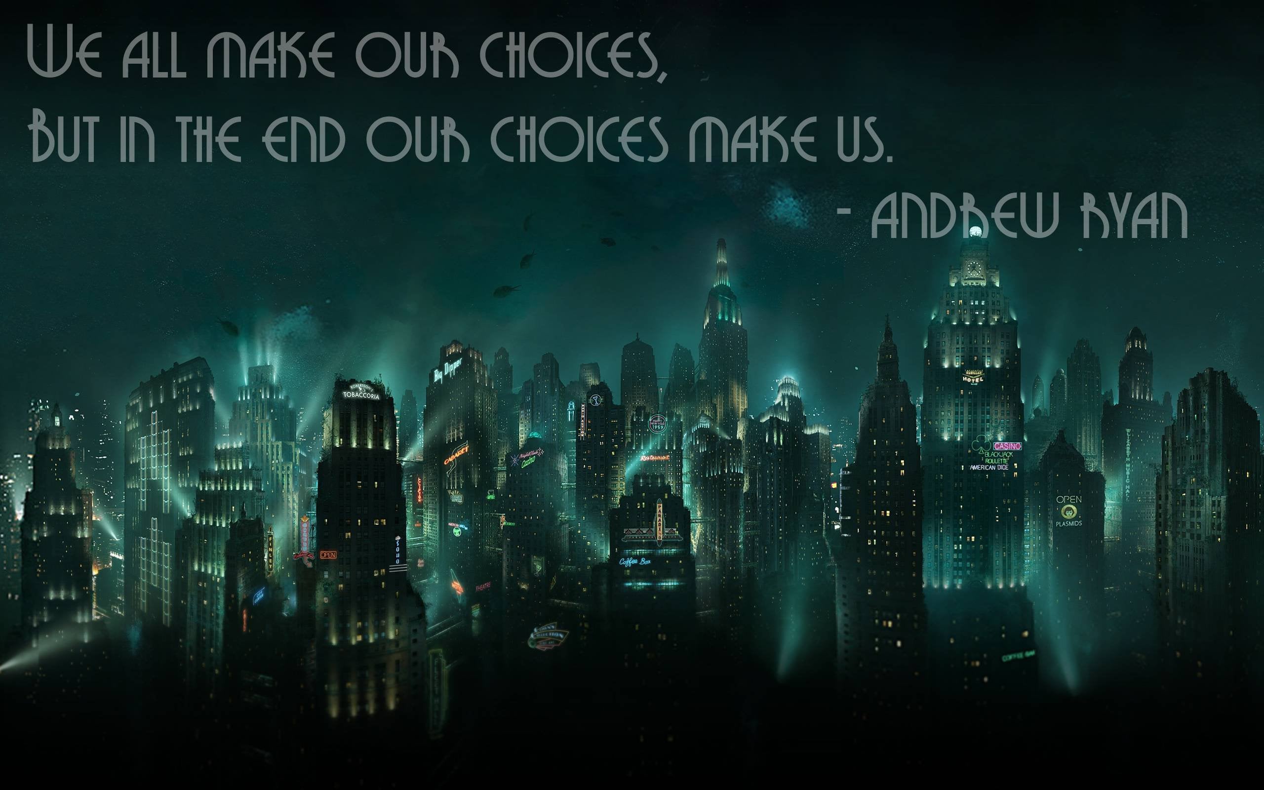 Andrew Ryan Wallpapers - Wallpaper Cave