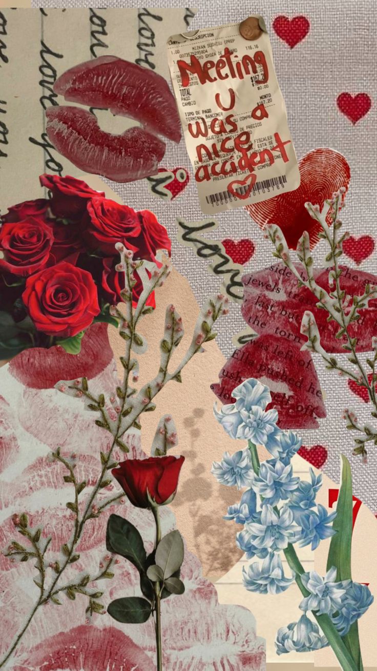 Rose Flower Collage Wallpapers - Wallpaper Cave