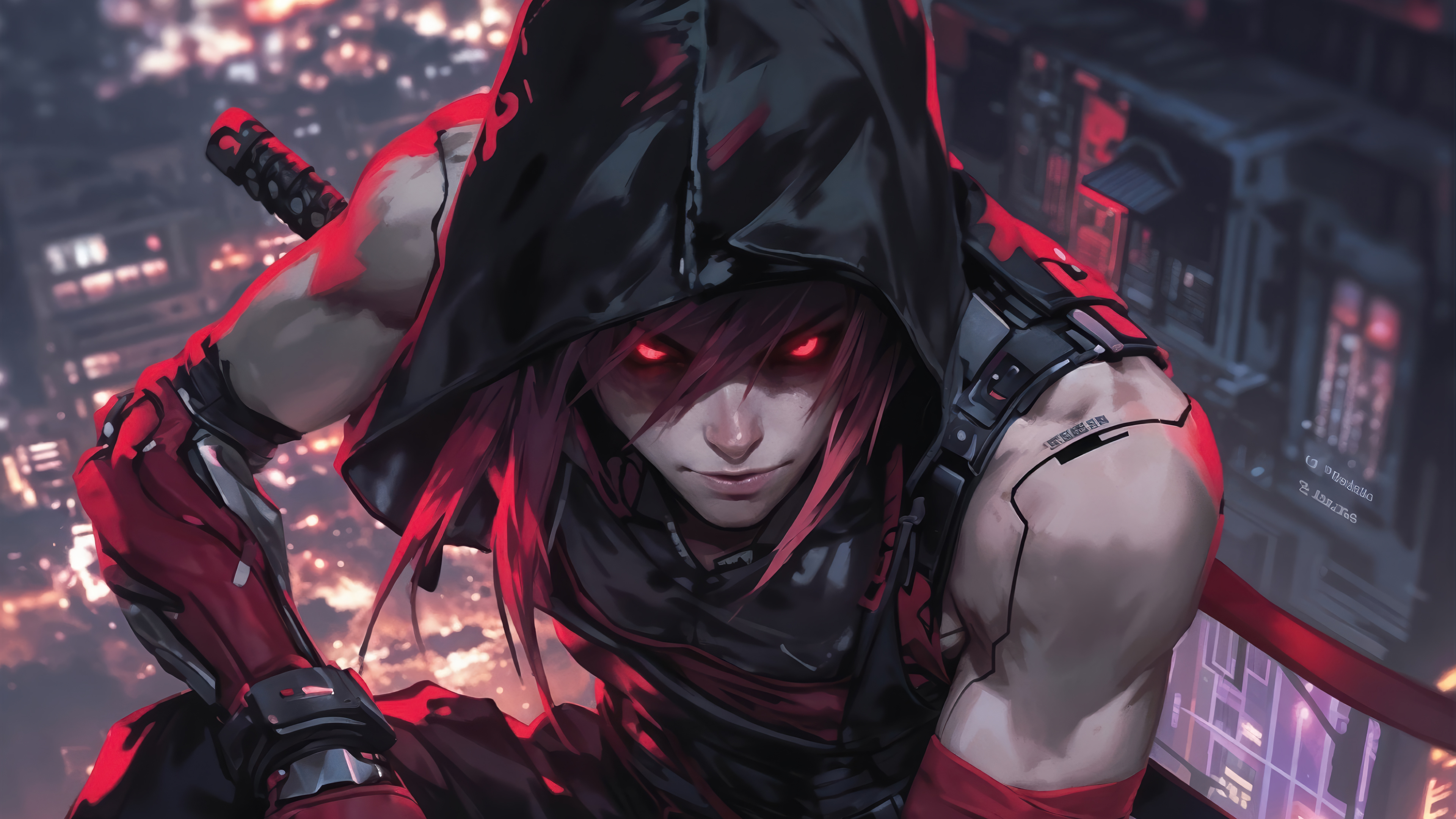 4k Cyberpunk Boy Wallpapers - Wallpaper Cave