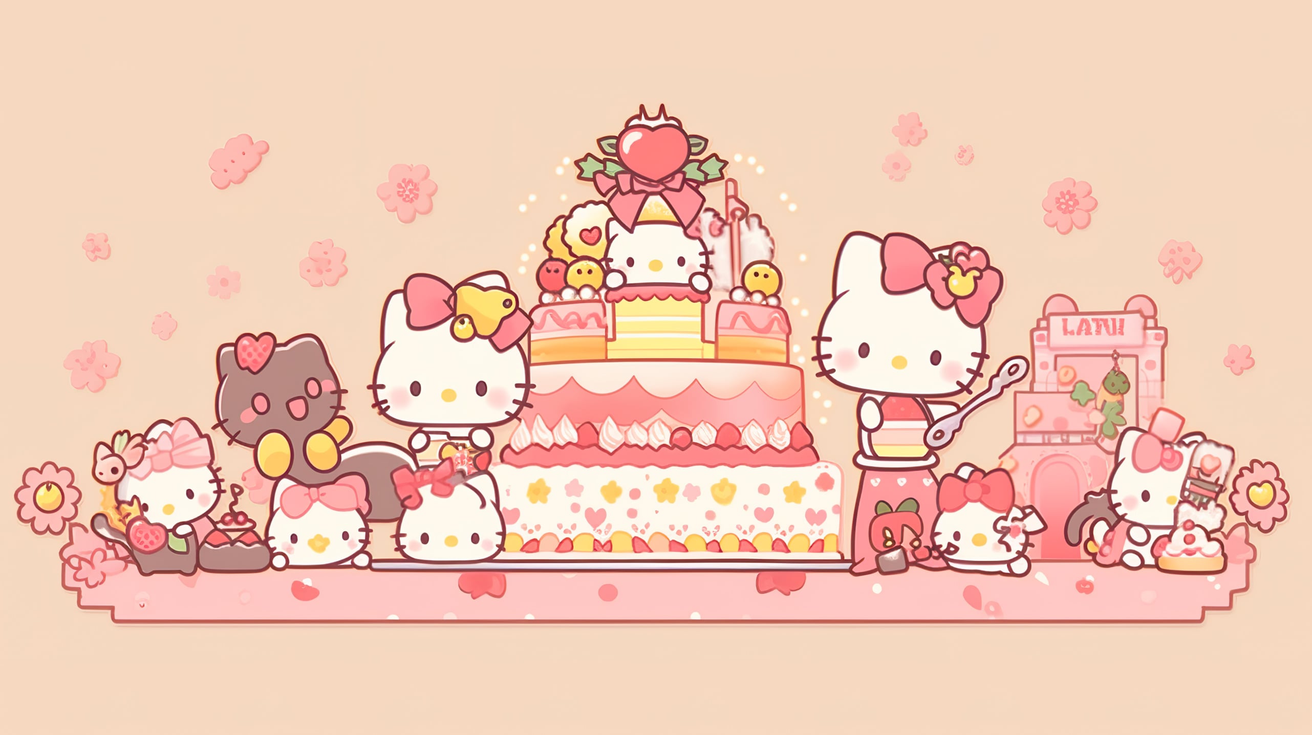Hello Kitty's Friends Wallpapers - Wallpaper Cave