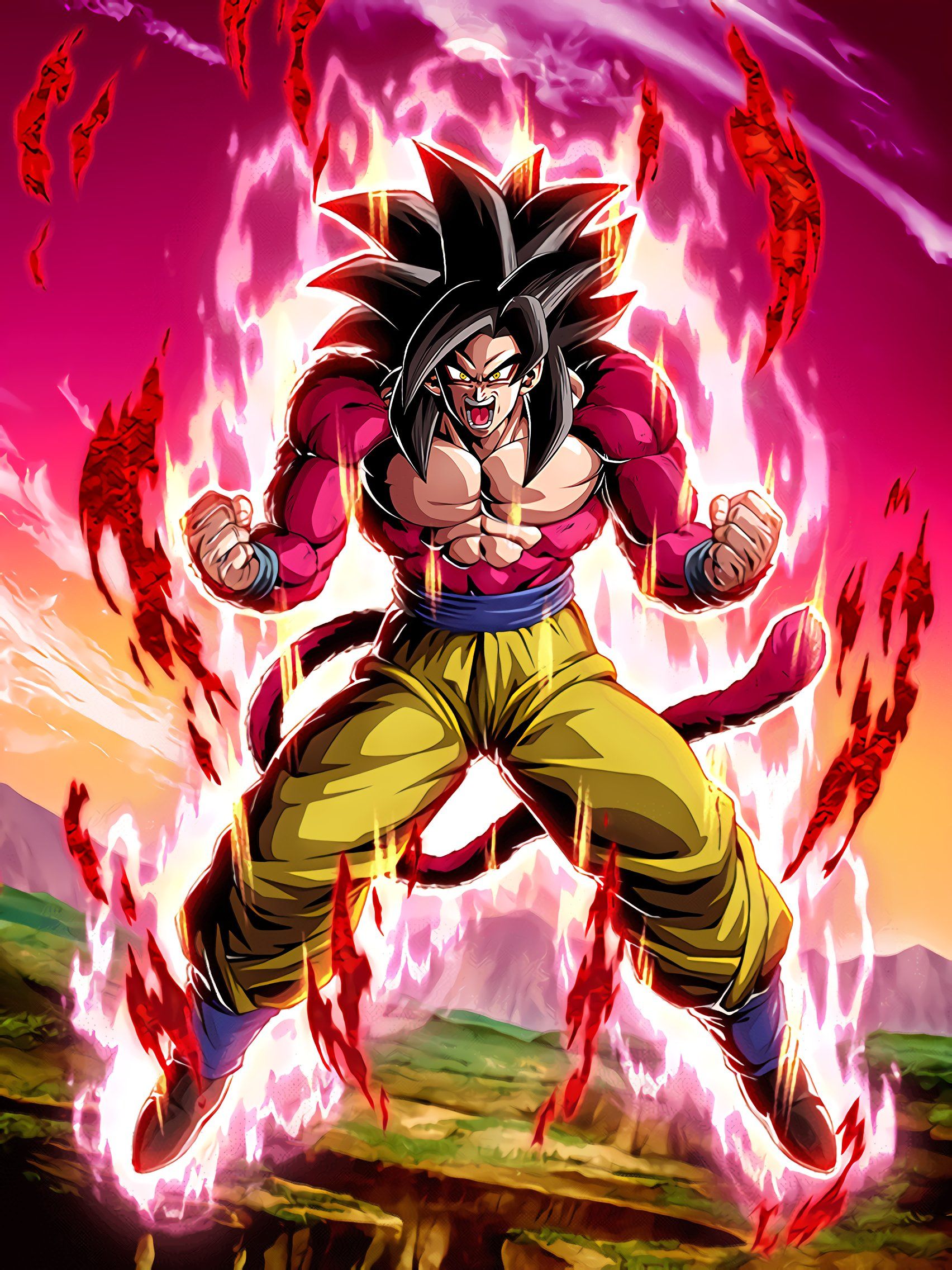 Goku SSJ4 Wallpapers - Wallpaper Cave