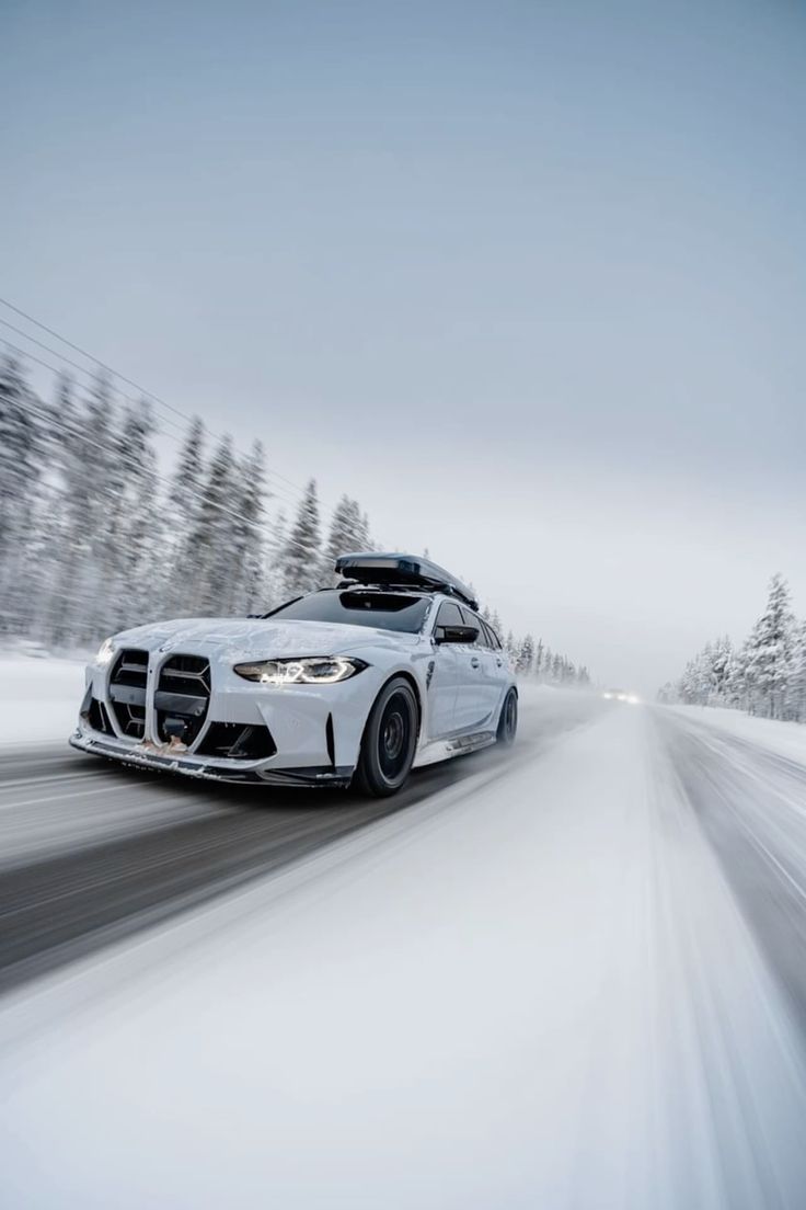 BMW In Snow Wallpapers - Wallpaper Cave