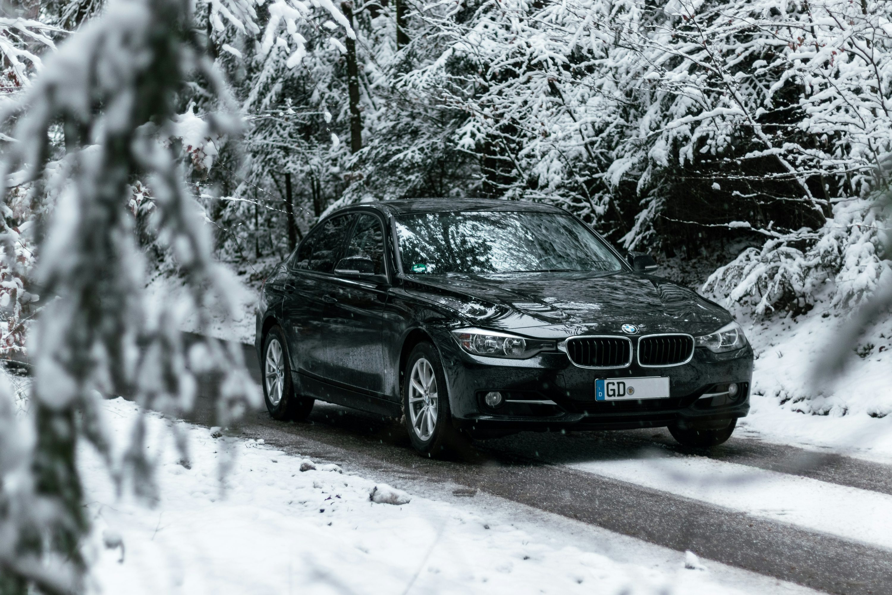 BMW In Snow Wallpapers - Wallpaper Cave