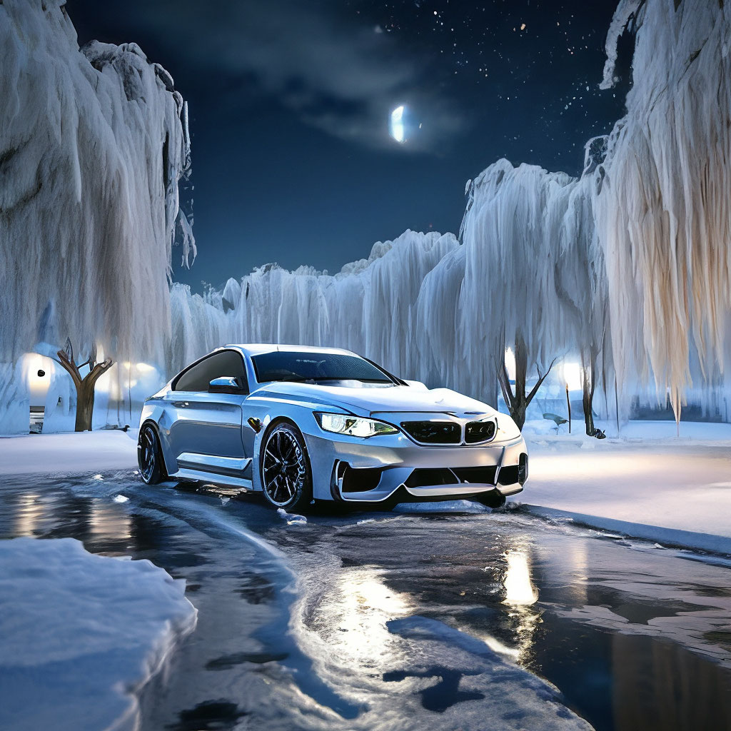 BMW In Snow Wallpapers - Wallpaper Cave