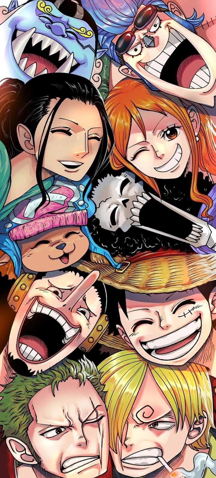 Luffy Crew Phone Wallpapers - Wallpaper Cave