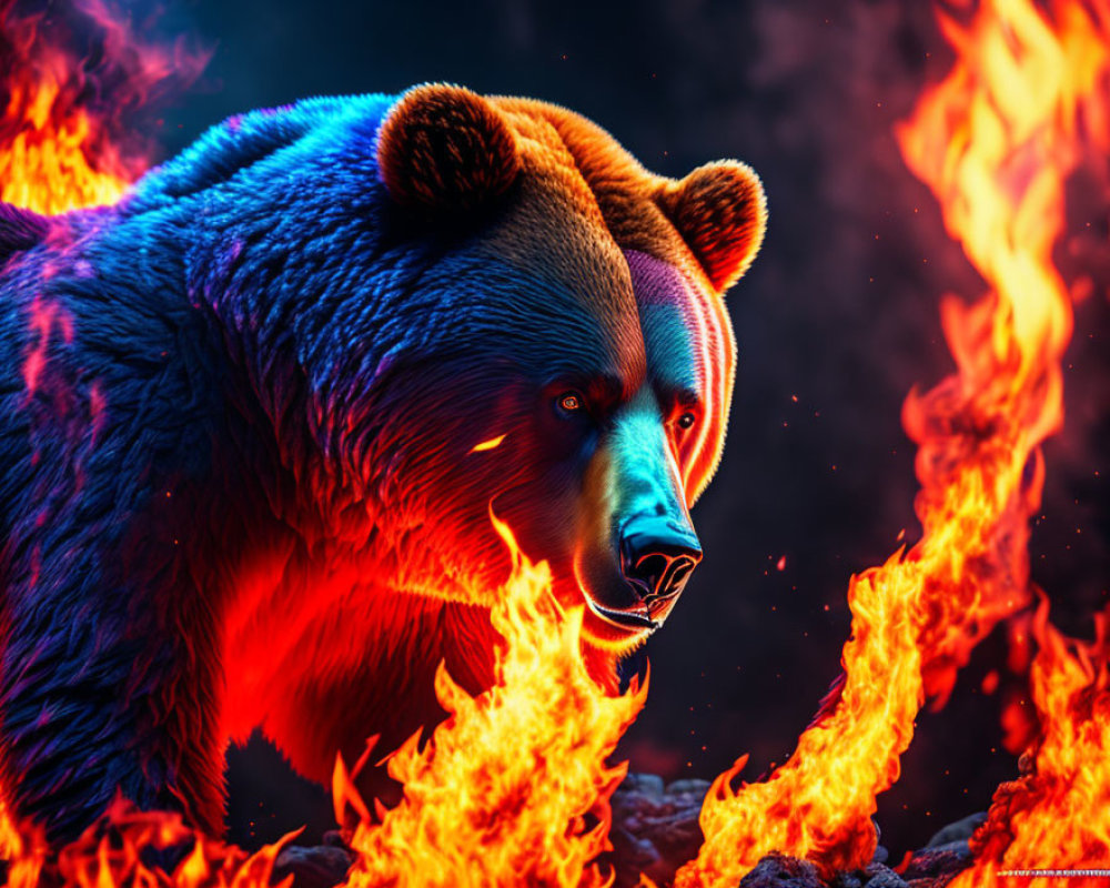 Awesome Fire Baer Wallpapers