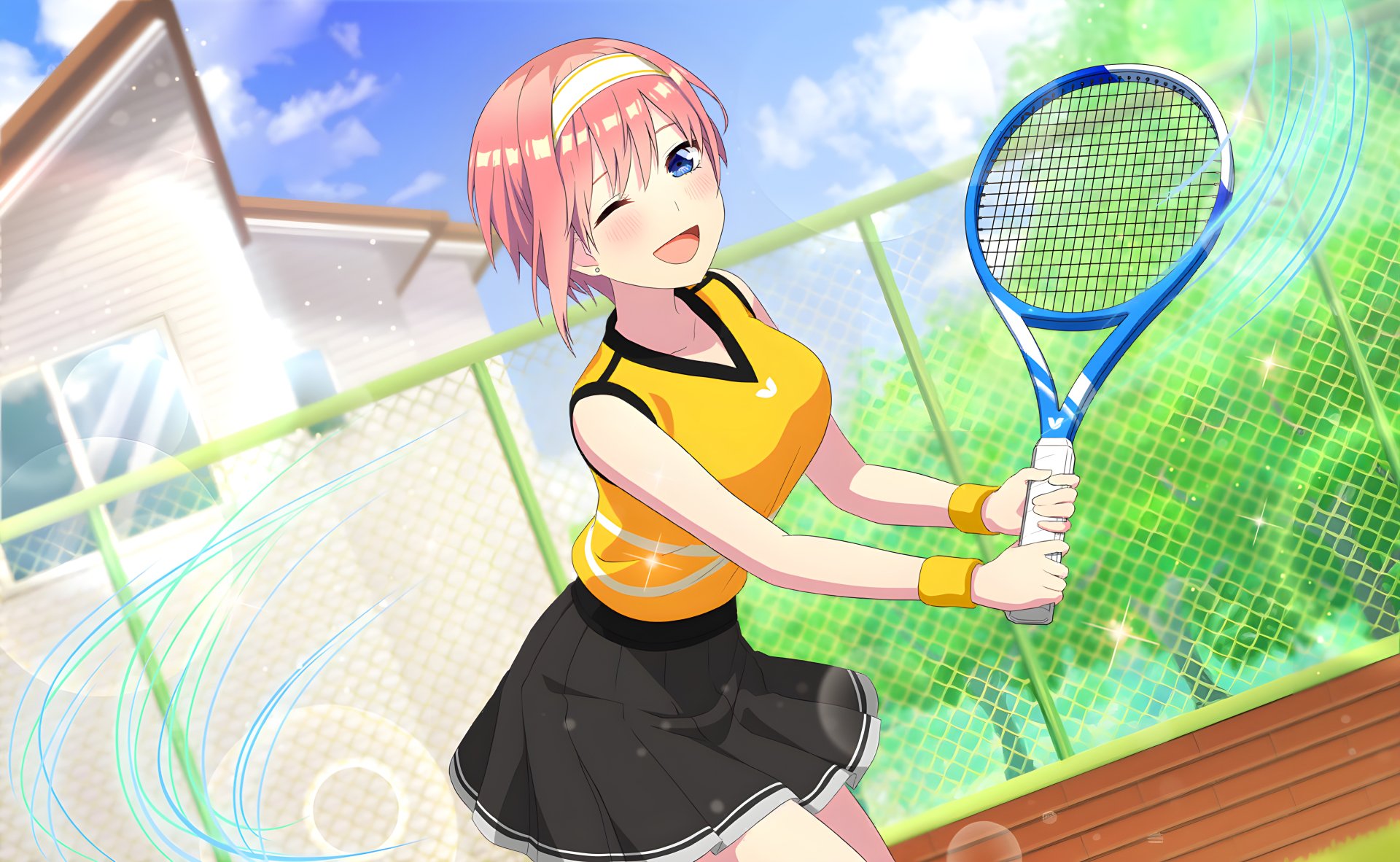 Anime Girl Playing Tennis Wallpapers - Wallpaper Cave