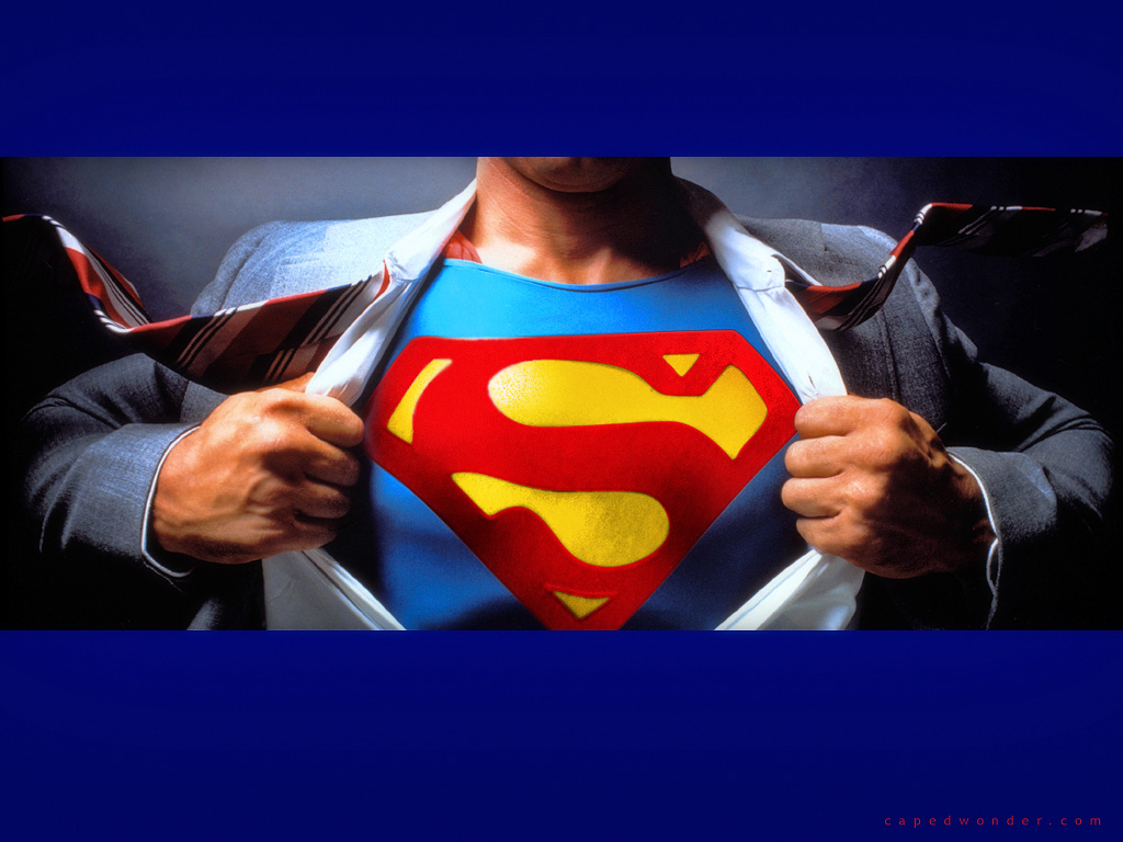 Superman Ripping Open Shirt Wallpapers - Wallpaper Cave