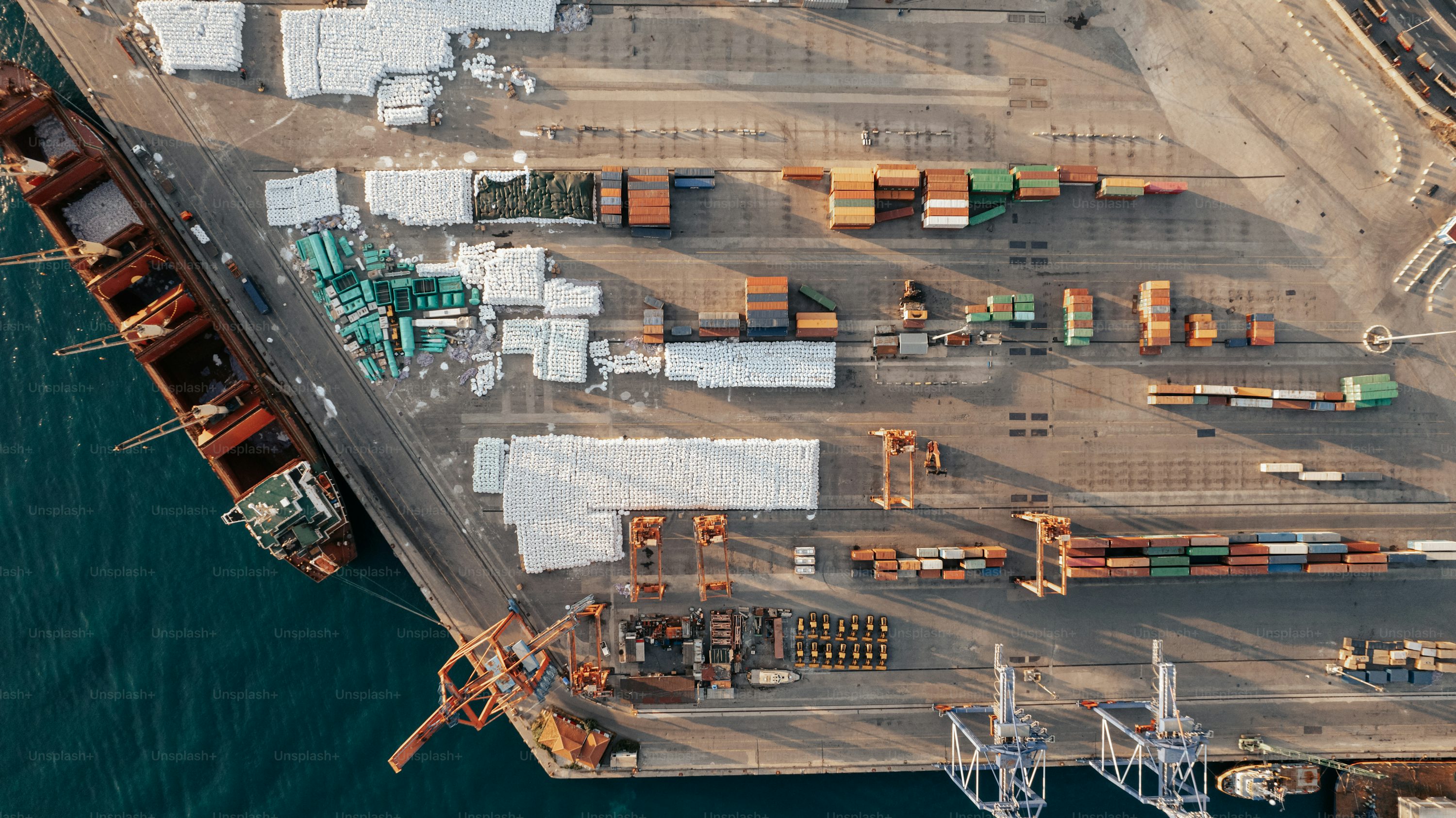 Container Terminal Wallpapers - Wallpaper Cave
