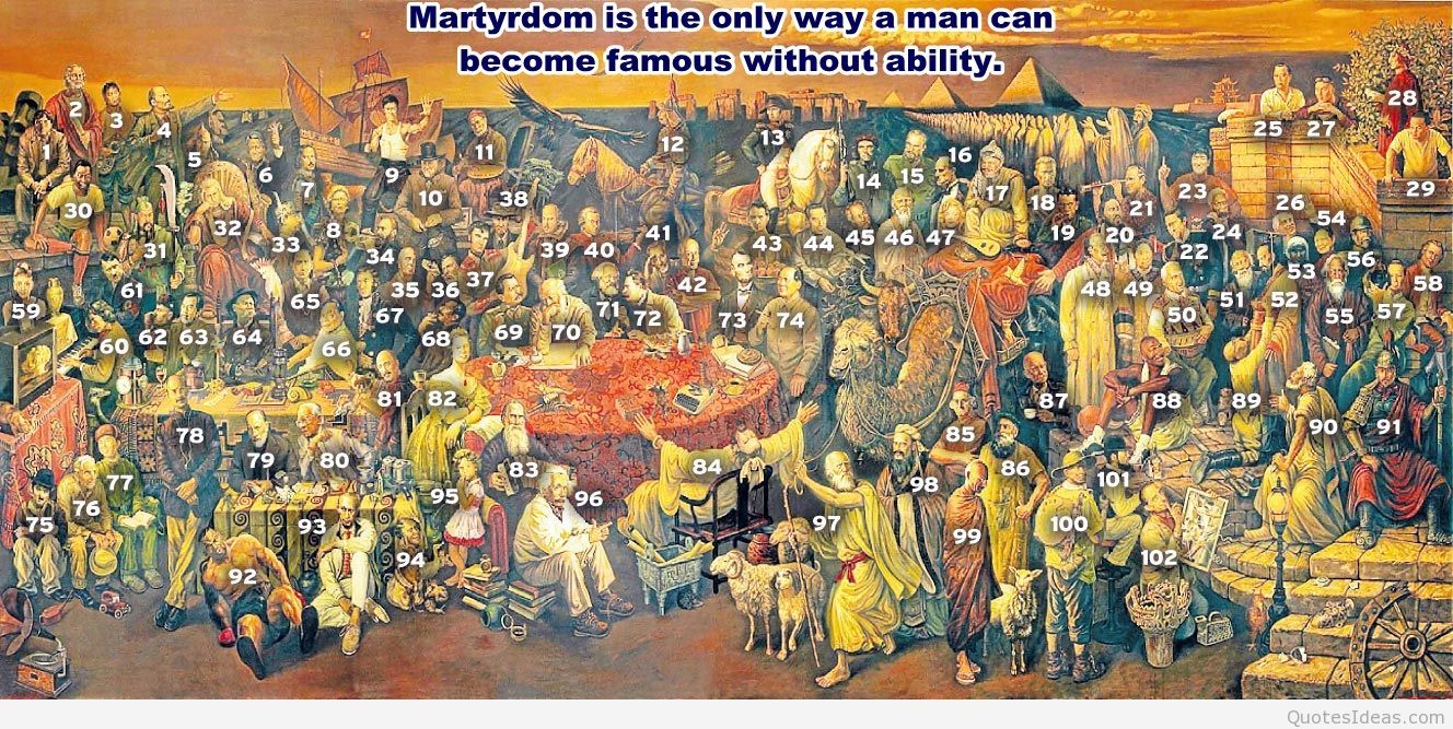 Wallpaper With Historic People