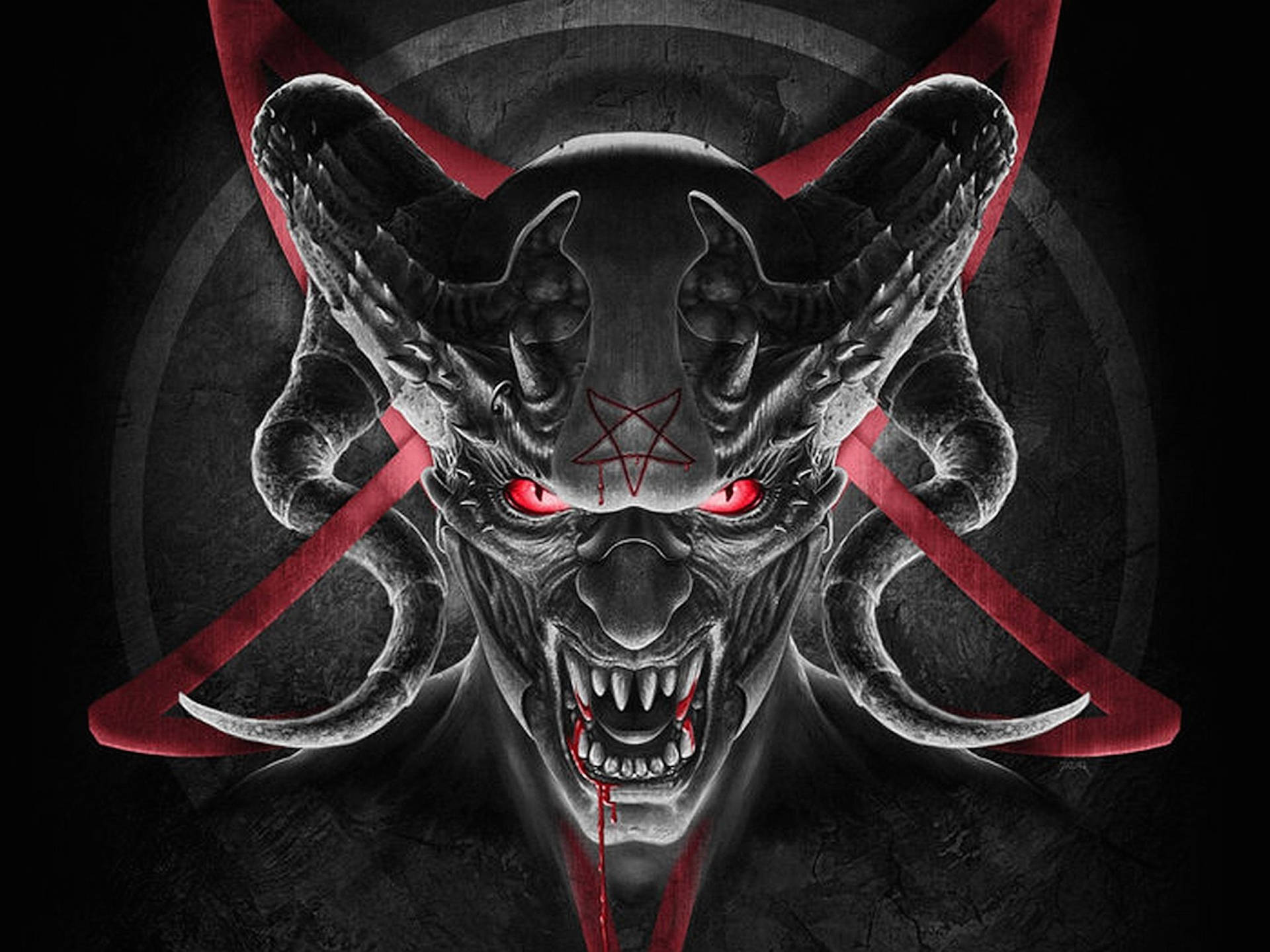 Demon Symbol Wallpapers - Wallpaper Cave
