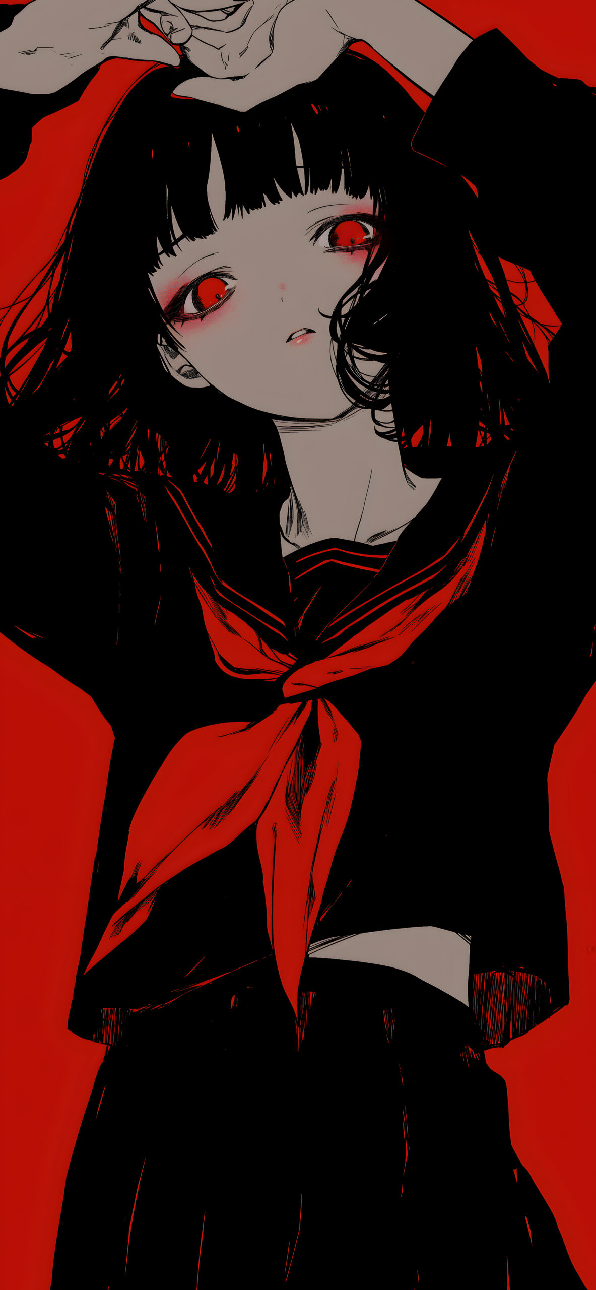 Red Eye Girl Wallpapers - Wallpaper Cave