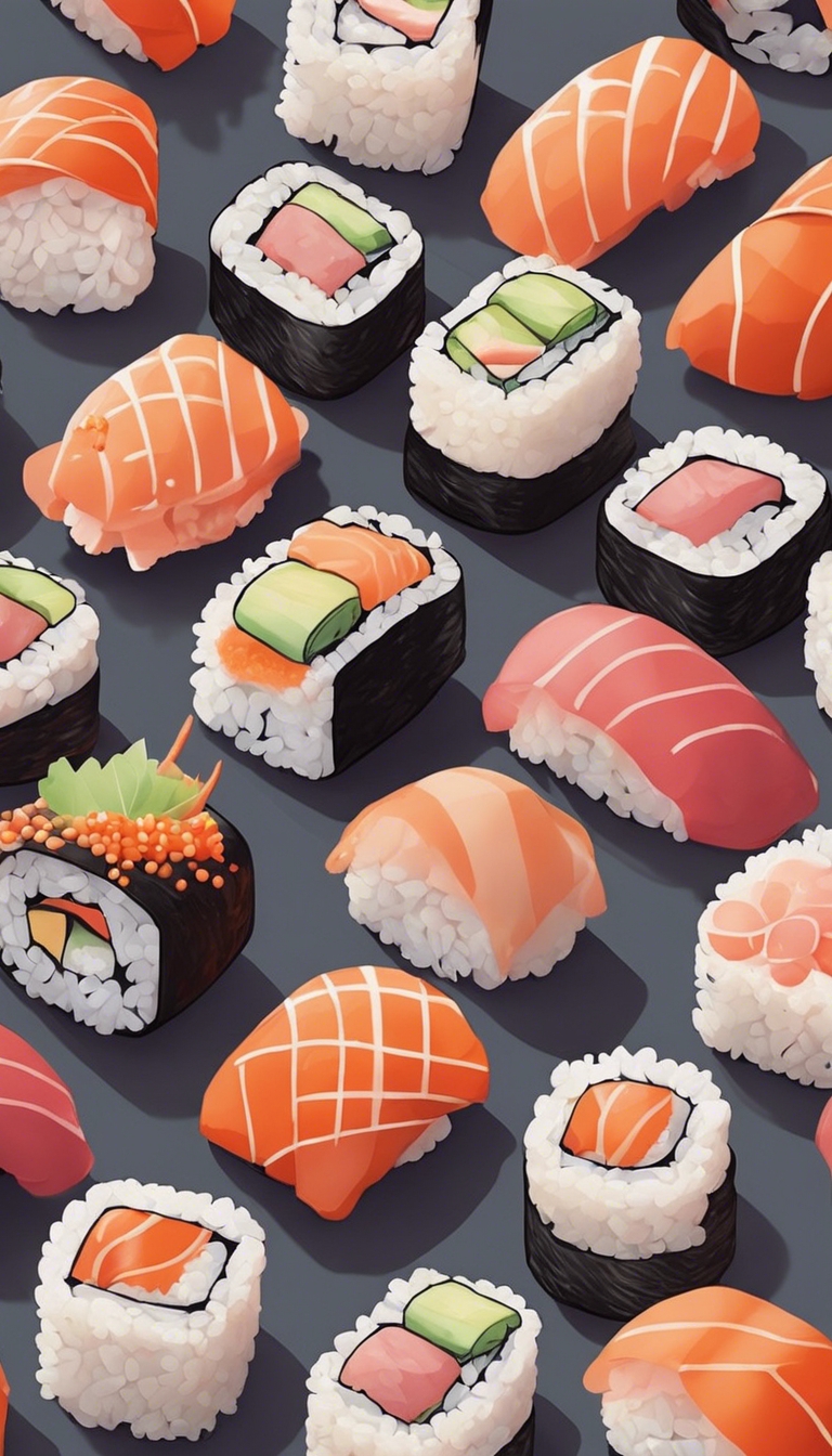 Sushi Aesthetic Wallpapers - Wallpaper Cave