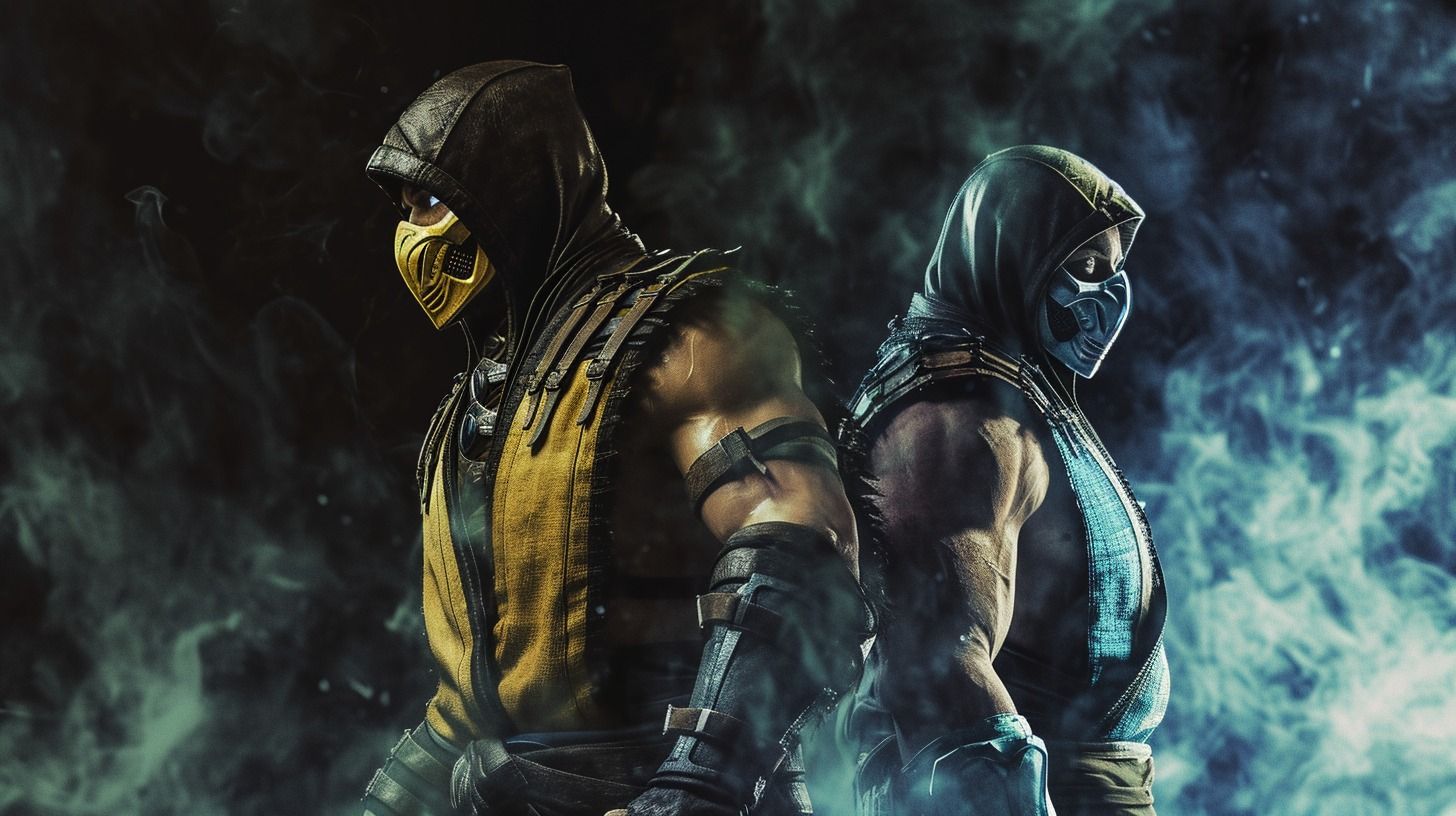 Scorpion And Sub Zero Desktop MK Wallpapers - Wallpaper Cave