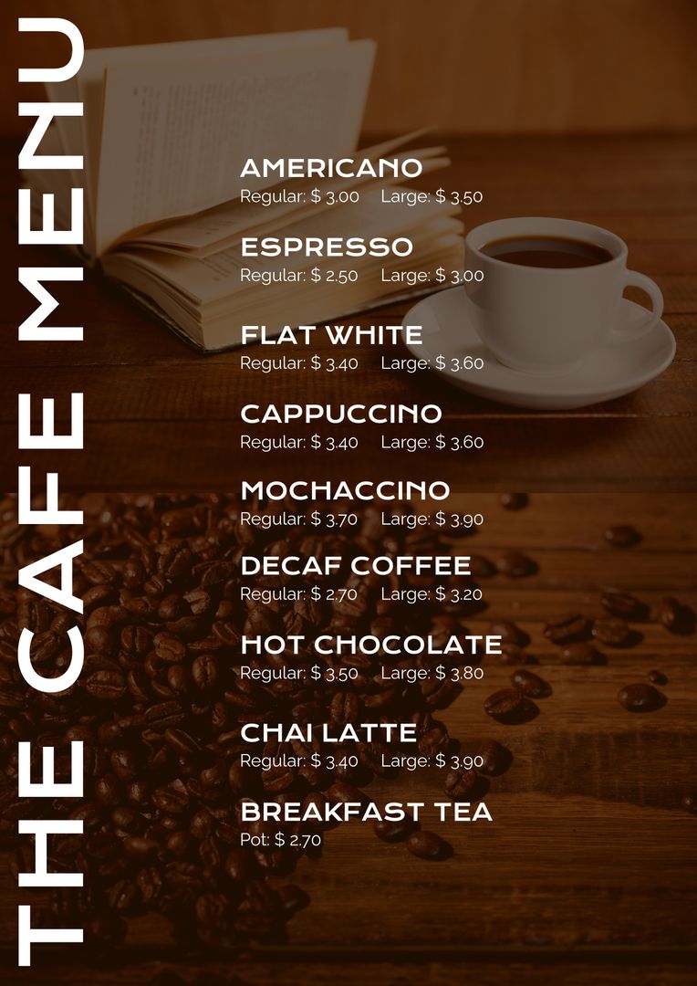Cafe Menu Wallpapers - Wallpaper Cave