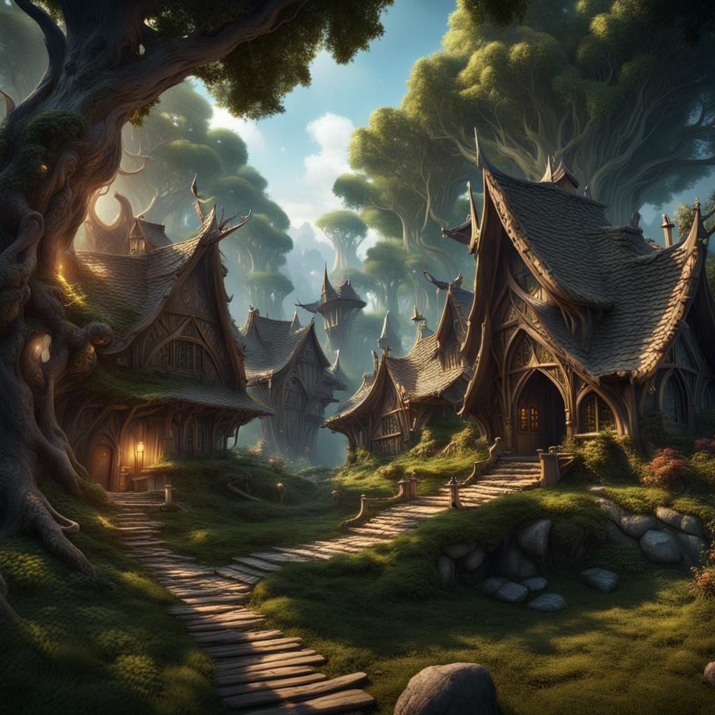 Elf Village Wallpapers - Wallpaper Cave