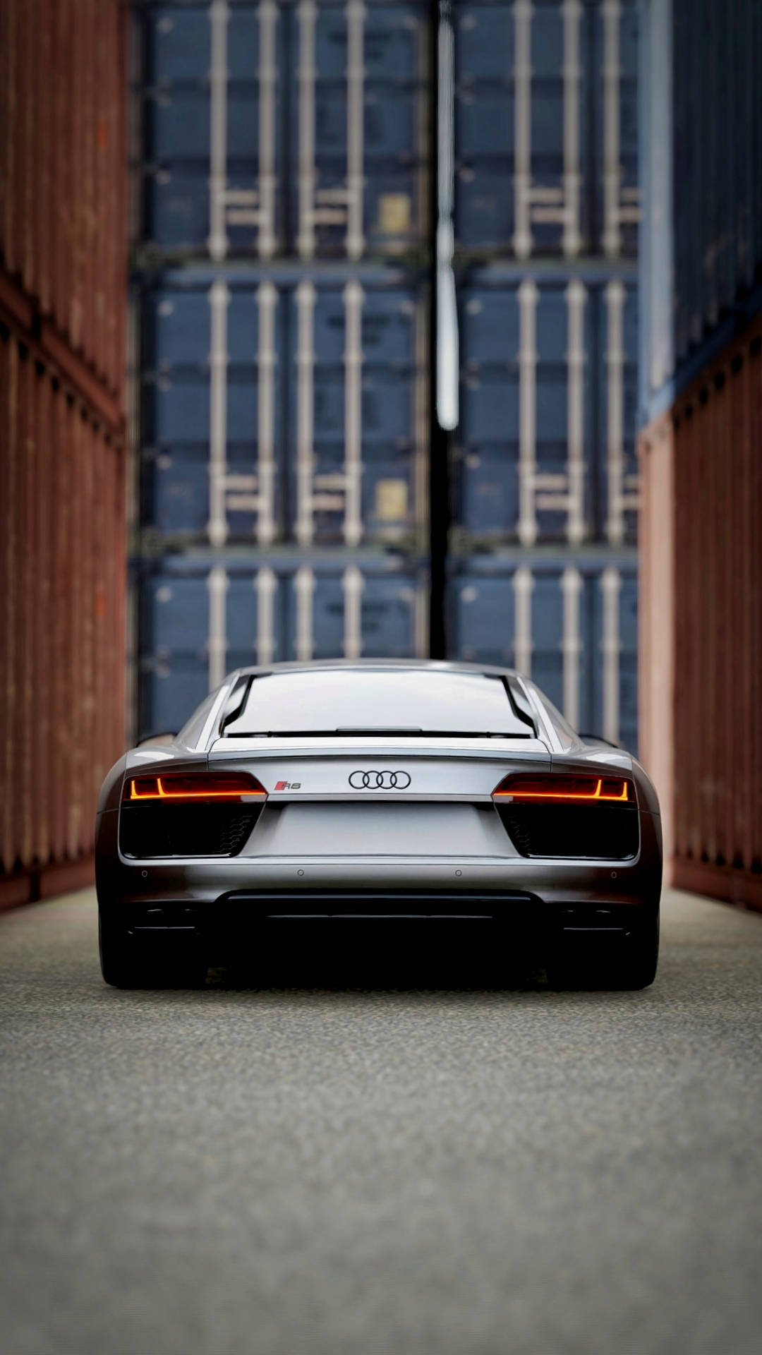 Audi R8 Rear Wallpapers - Wallpaper Cave