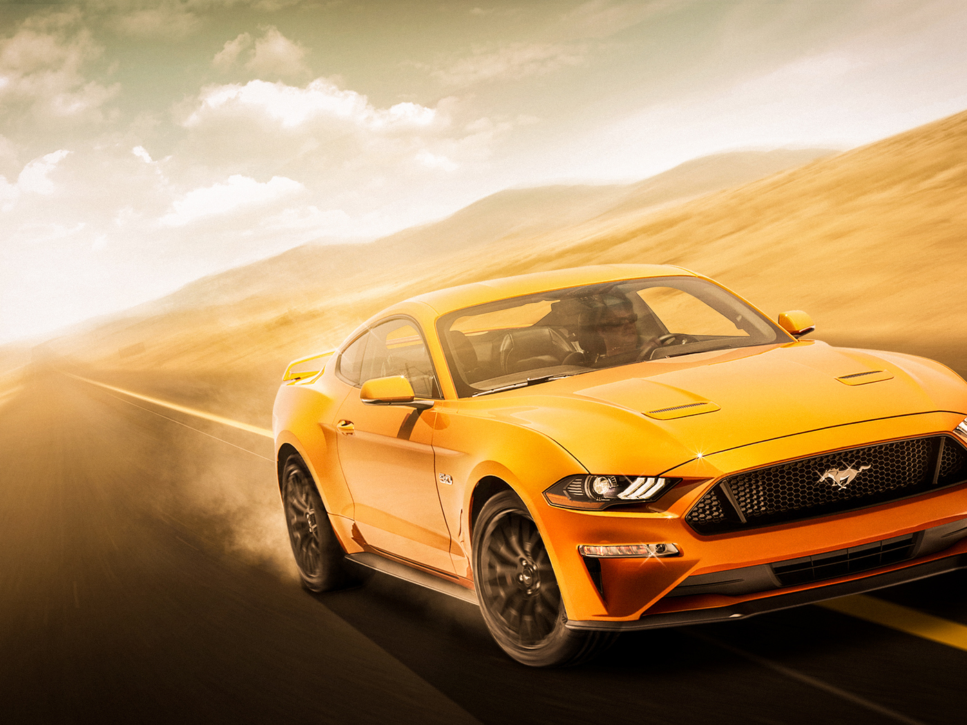 Ford Mustang Yellow Wallpapers - Wallpaper Cave