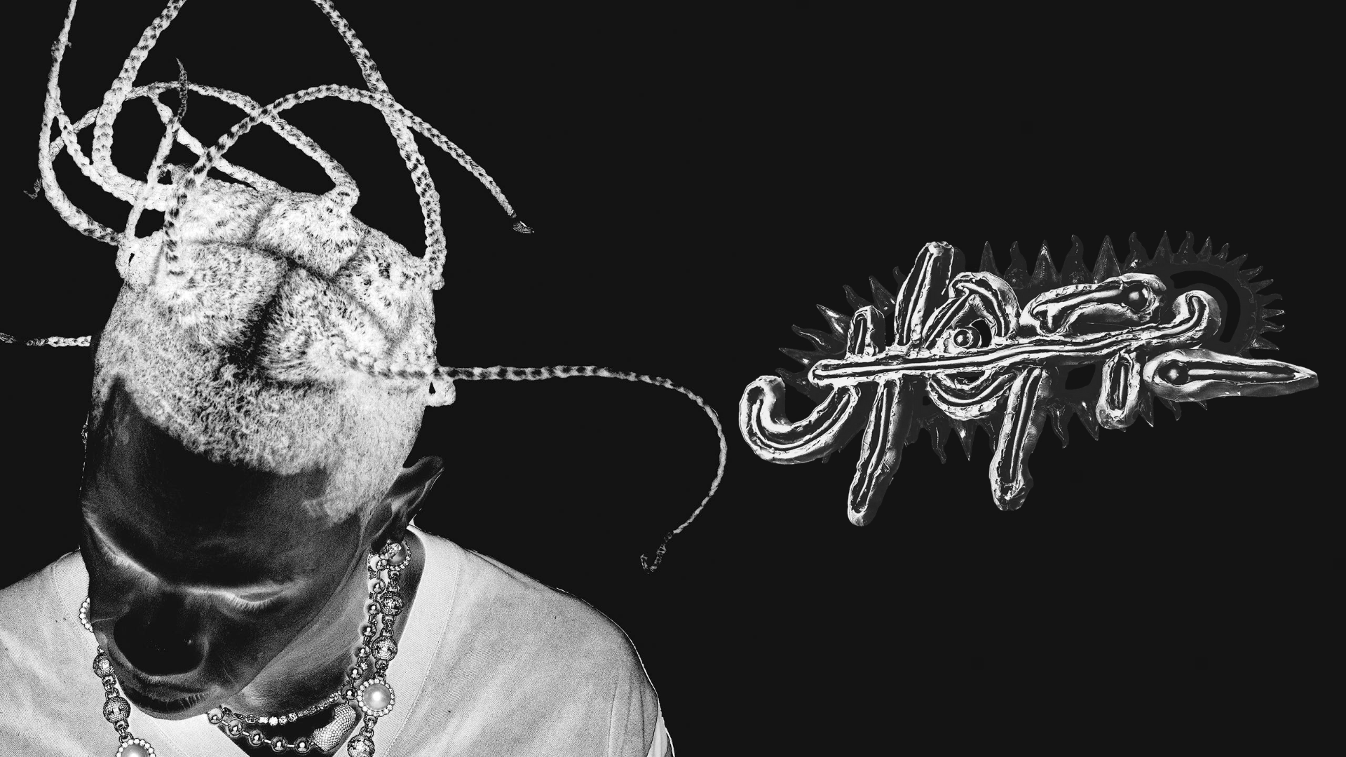 Travis Scott Black And White Wallpapers - Wallpaper Cave