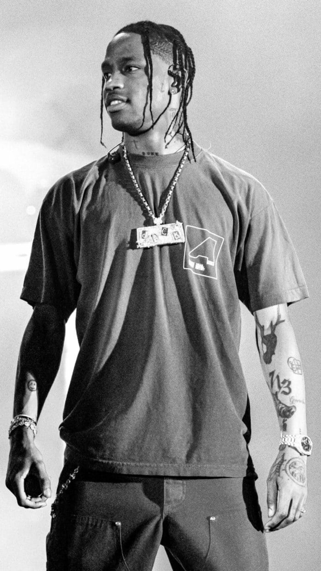 Travis Scott Black And White Wallpapers - Wallpaper Cave