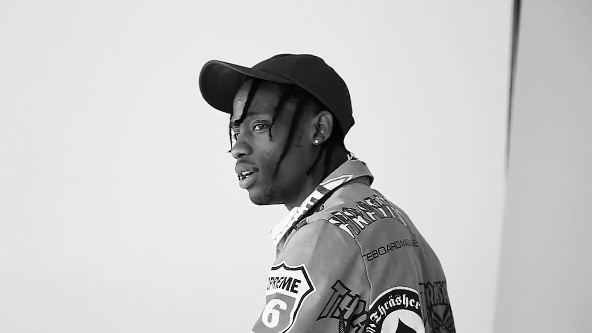 Travis Scott Black And White Wallpapers - Wallpaper Cave