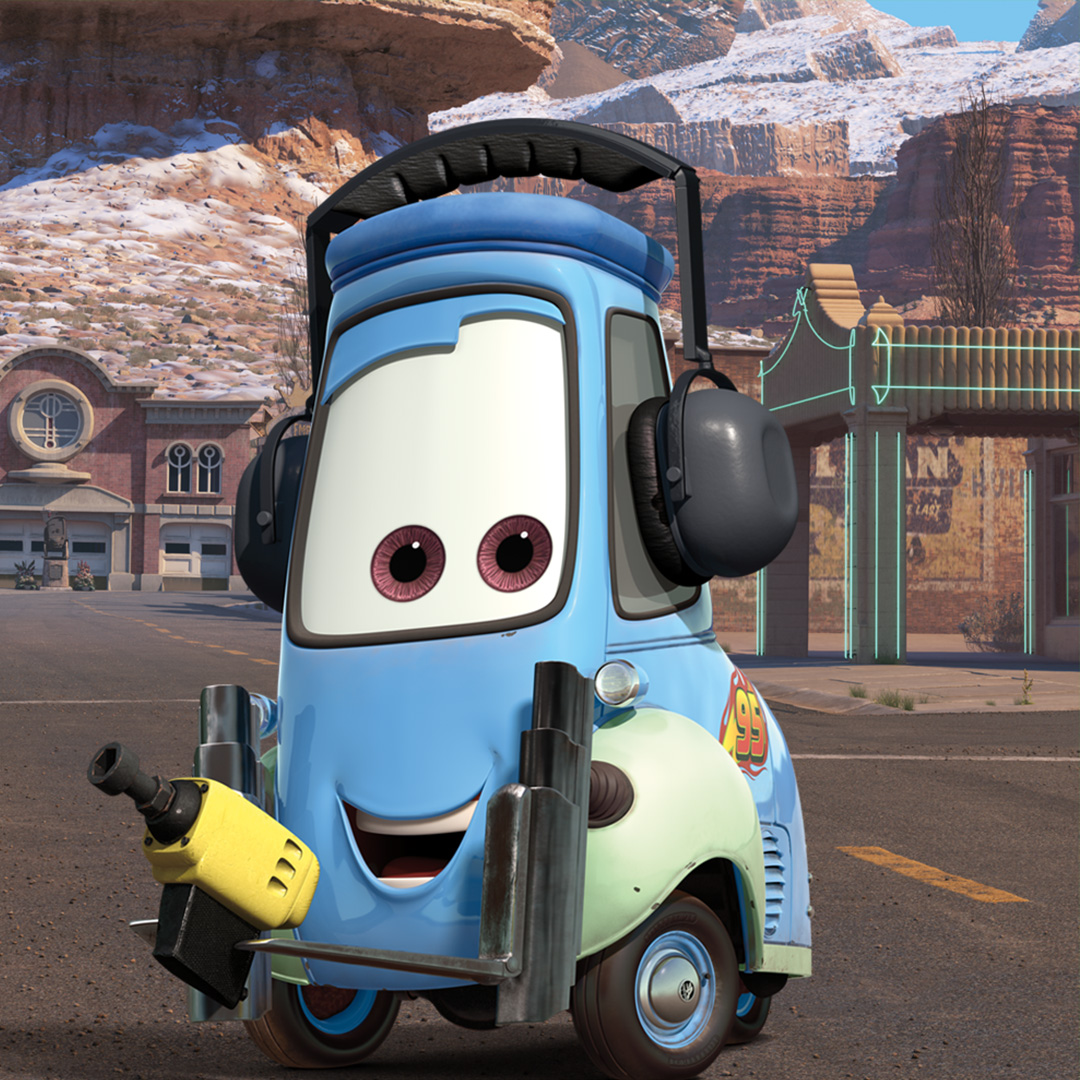 Fondo De Pantalla De Disneycarstoys Guido Disney Guido Cars