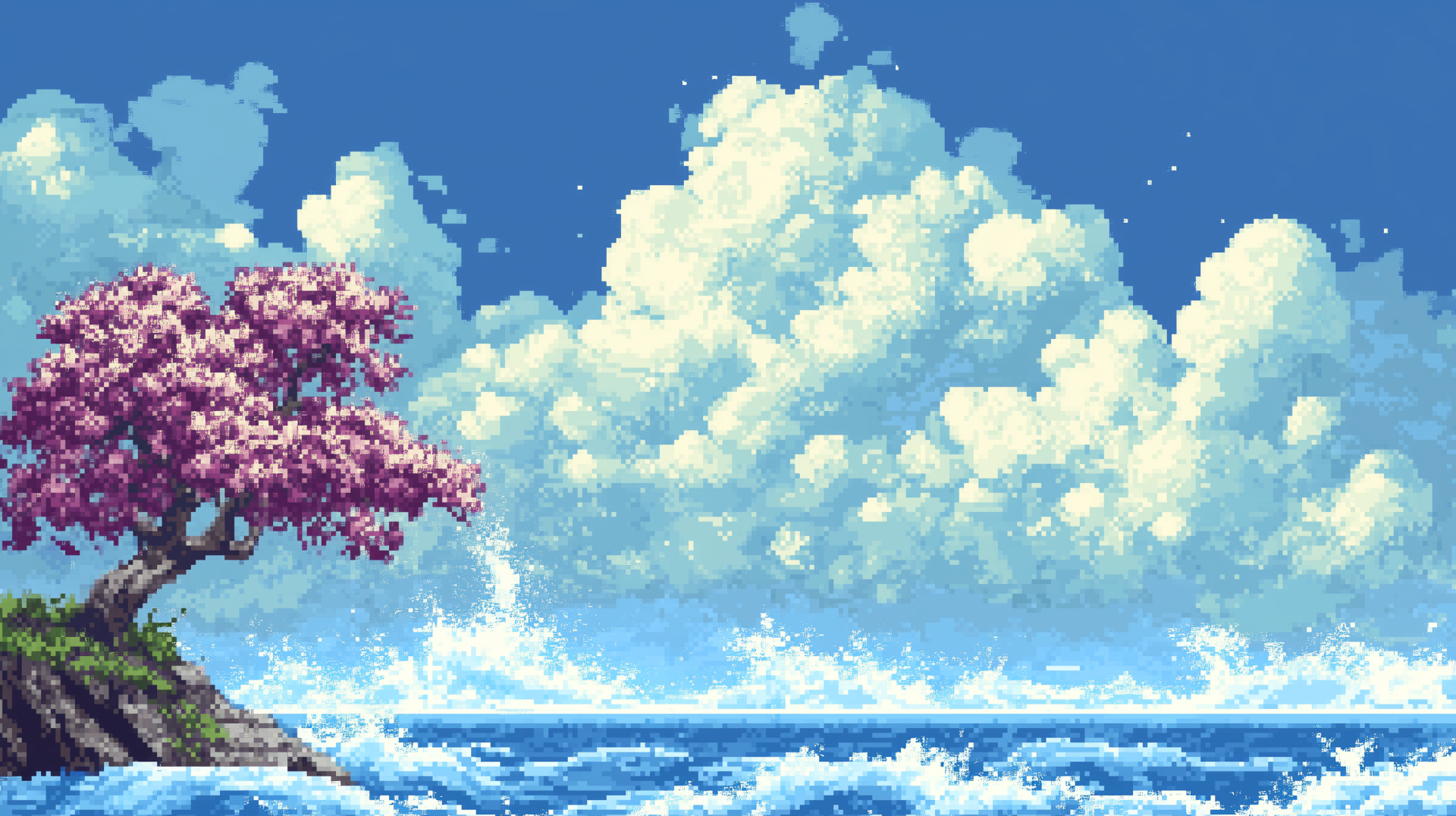 Pixel Art Nature Wallpapers - Wallpaper Cave