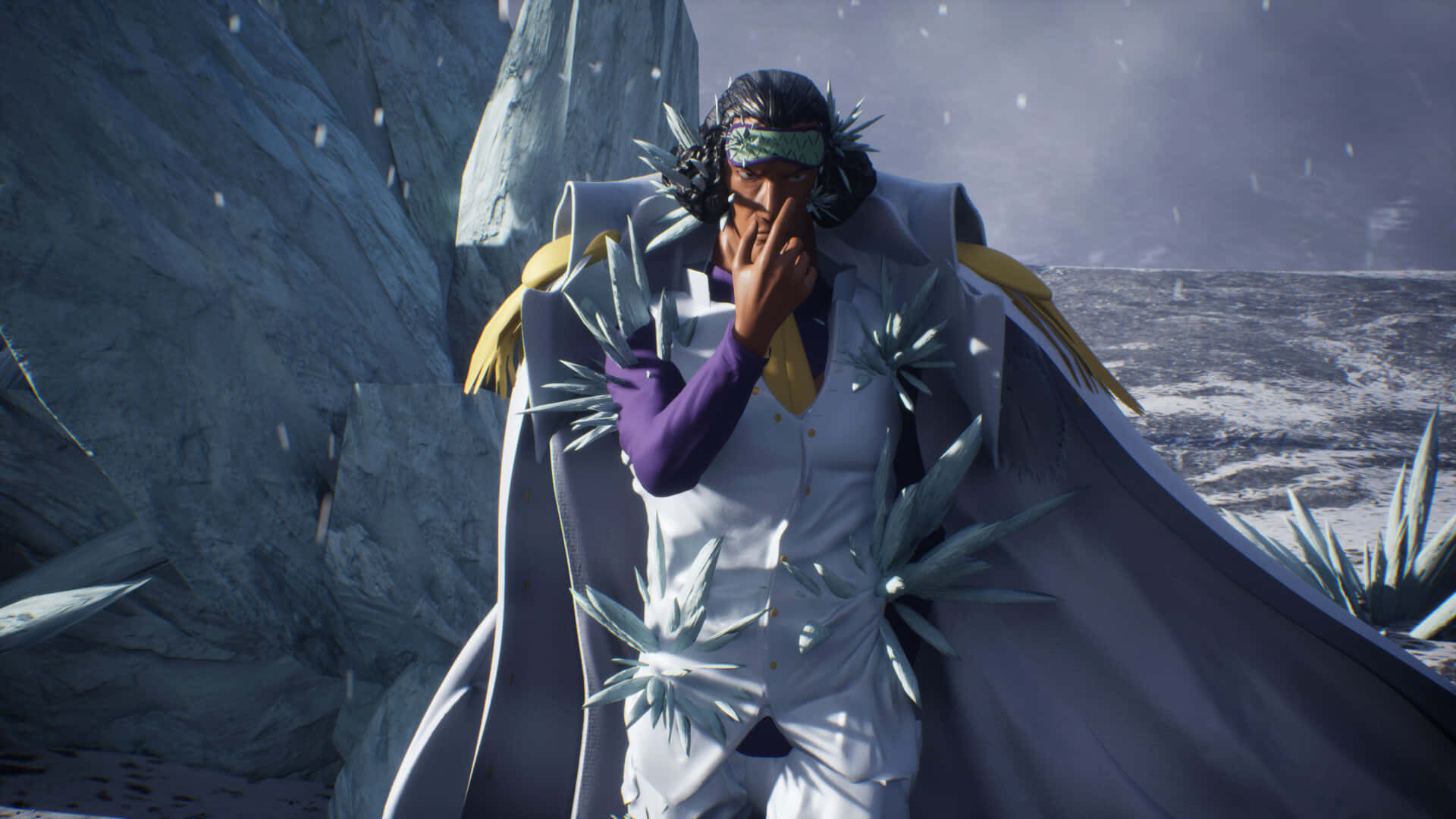 One Piece Aokiji Wallpaper Kuzan Aokiji #onepiece #wallpaper #anime