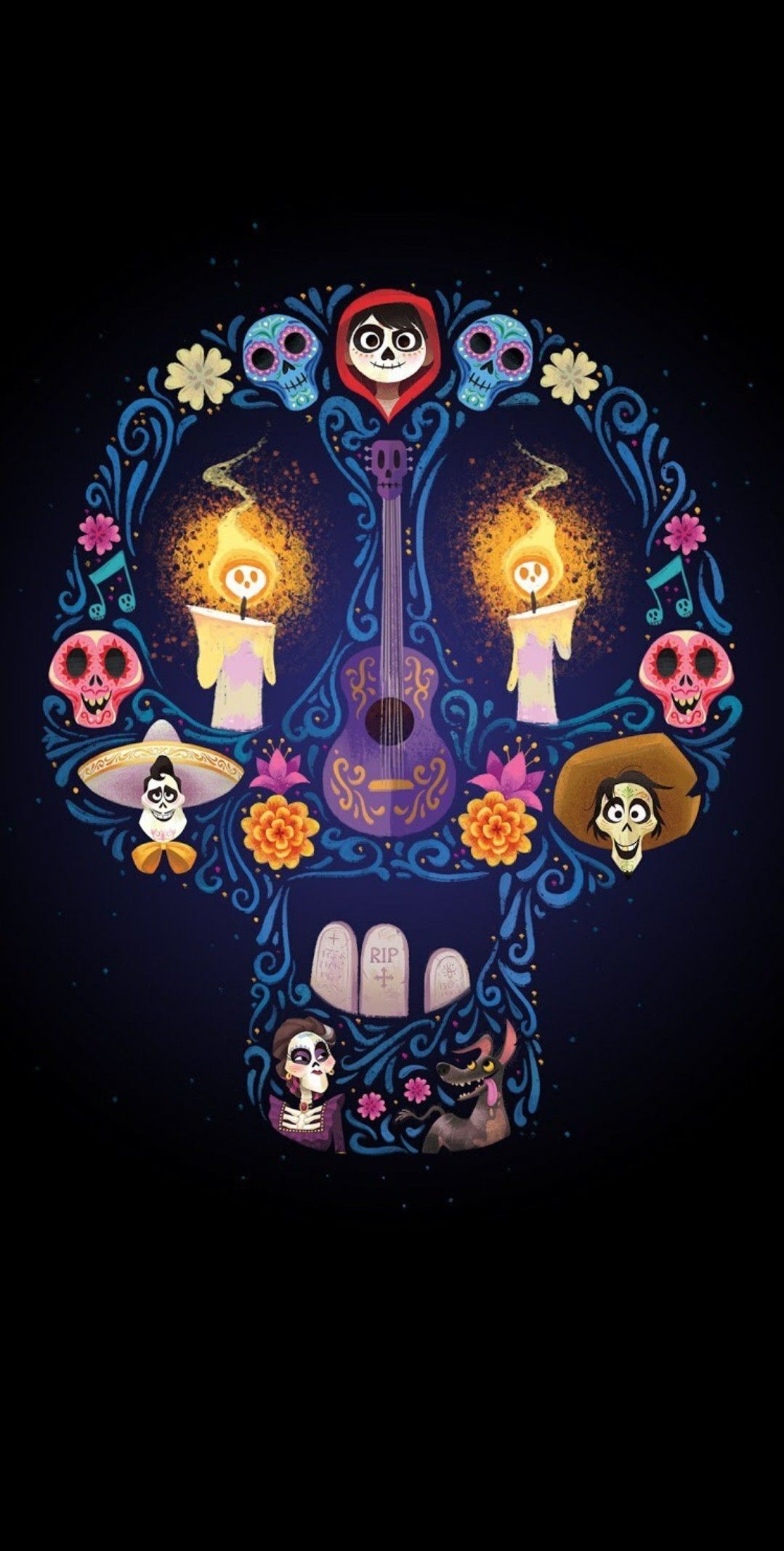 Coco Día De Los Muertos Wallpapers - Wallpaper Cave