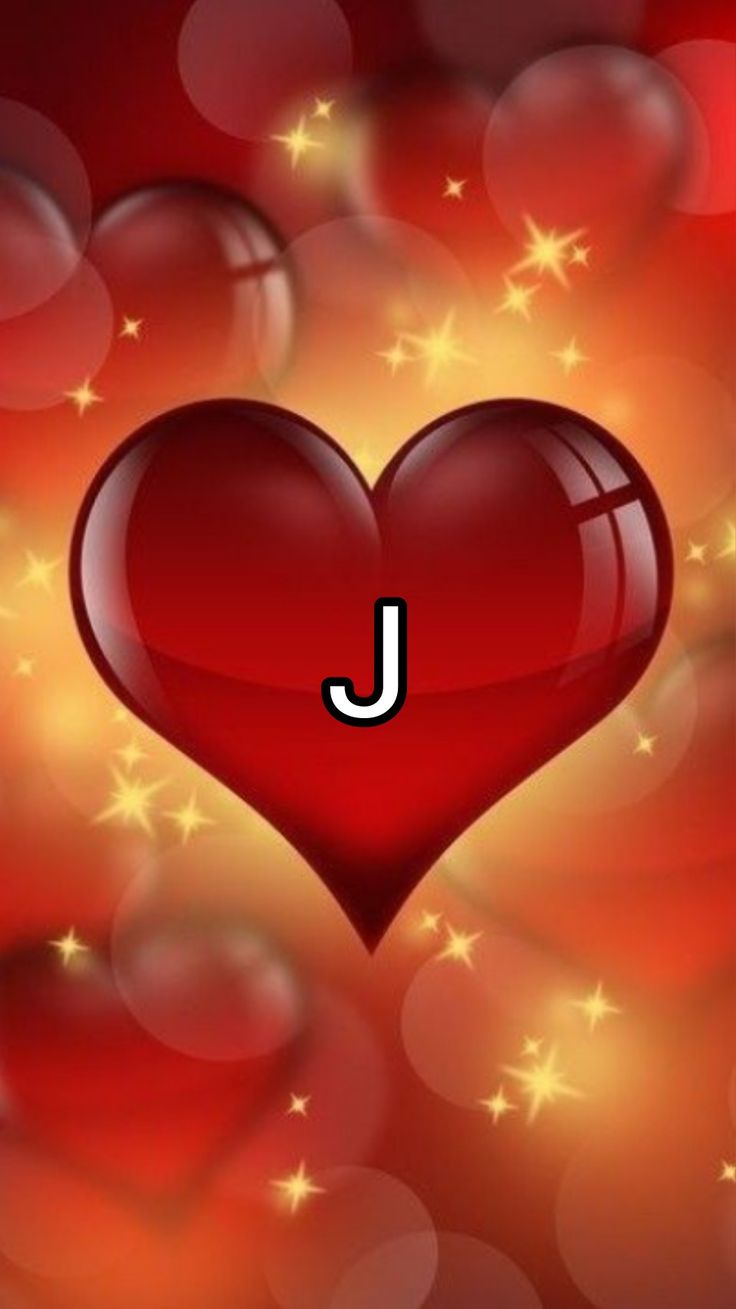Letter J Heart Wallpapers - Wallpaper Cave