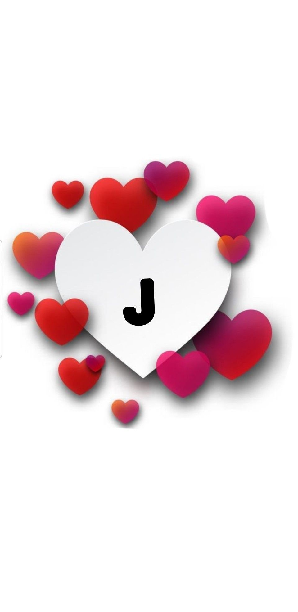 Letter J Heart Wallpapers - Wallpaper Cave