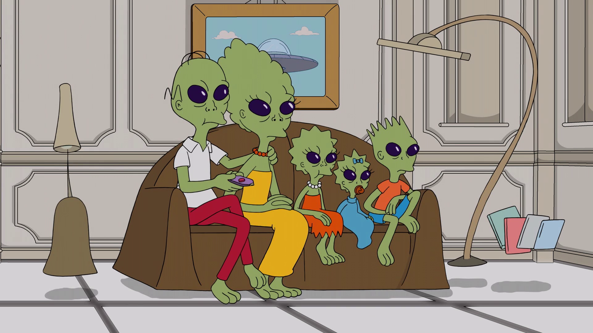 Aliens Simpsons Wallpapers - Wallpaper Cave