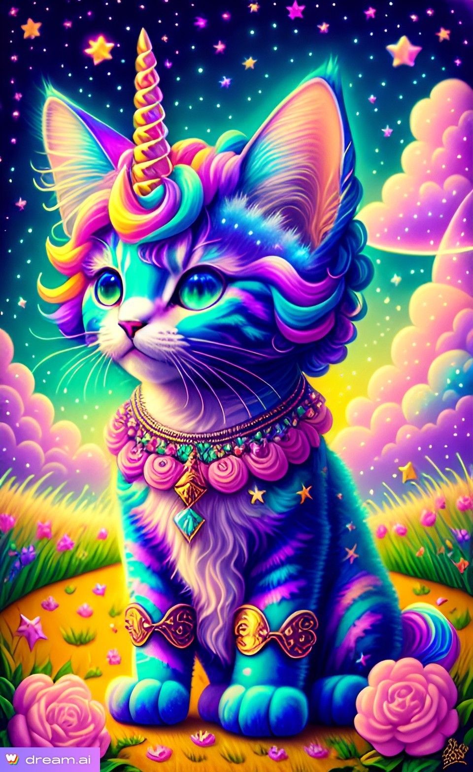 Cat And Rainbow Wallpapers - Wallpaper Cave