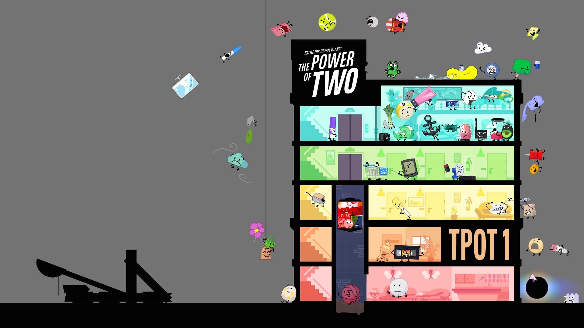 BFDI TPOT Wallpapers - Wallpaper Cave